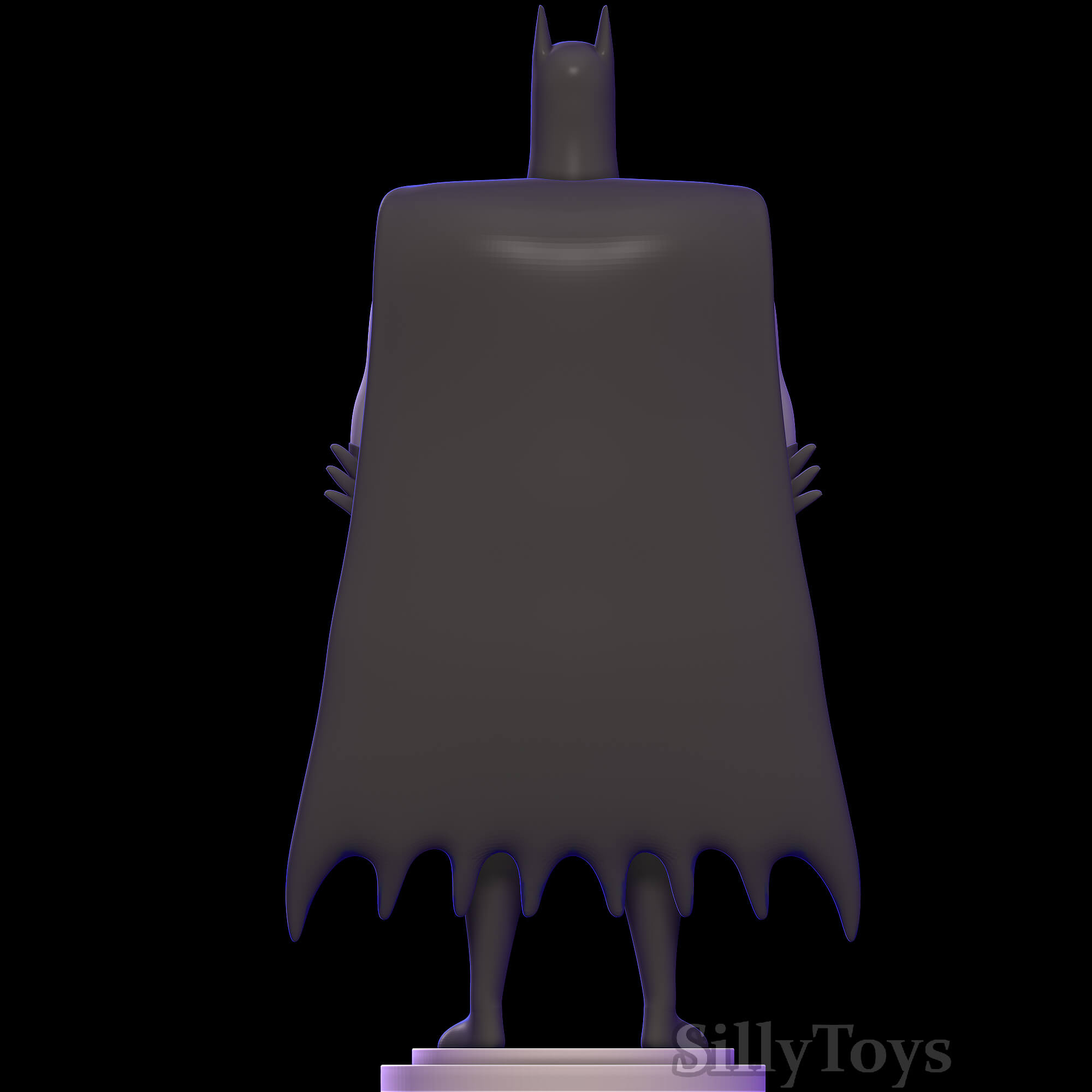 Batman - Batman Animated Series 3D Model by SillyToys