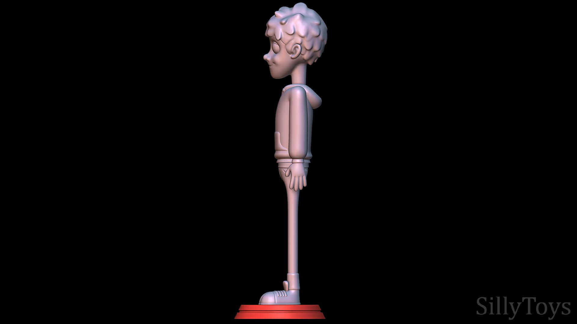 Ben - Dragon Rider 3D Model by SillyToys