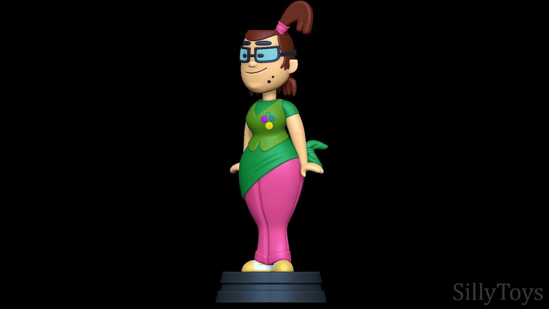 Beth - Total Drama 3D Model by SillyToys