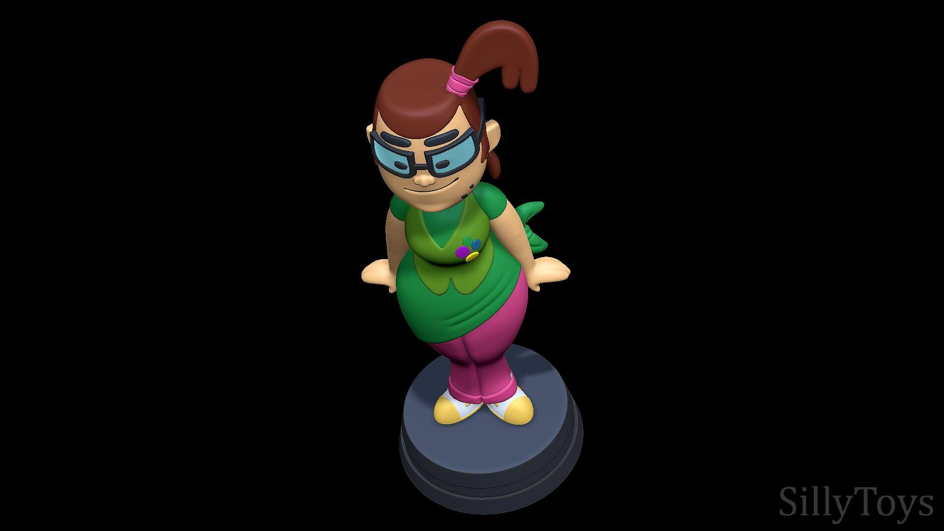Beth - Total Drama 3D Model by SillyToys