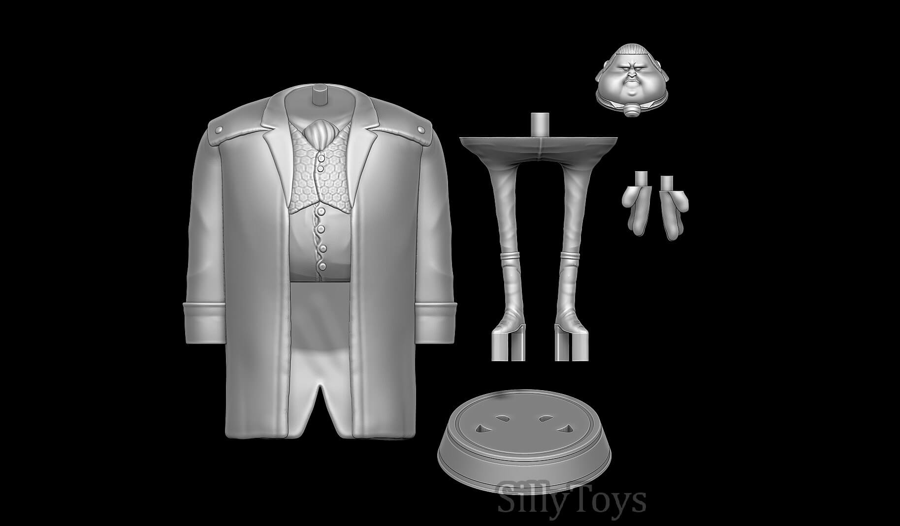 Big Jack Horner - Puss in Boots The Last Wish 3D Model by SillyToys