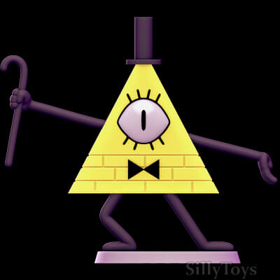 Bill Cipher - Gravity Falls 3D Model by SillyToys