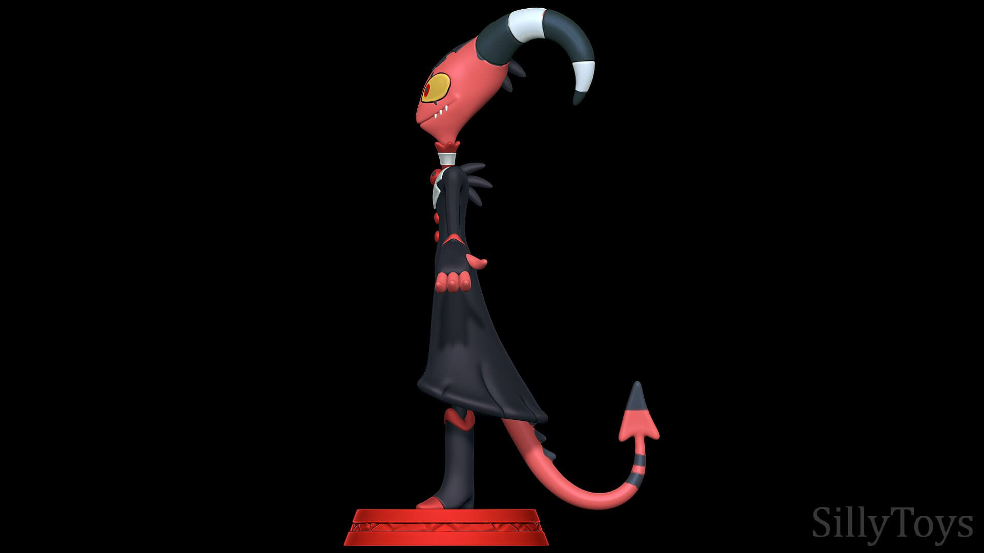 Blitzo - Helluva Boss 3D Model by SillyToys