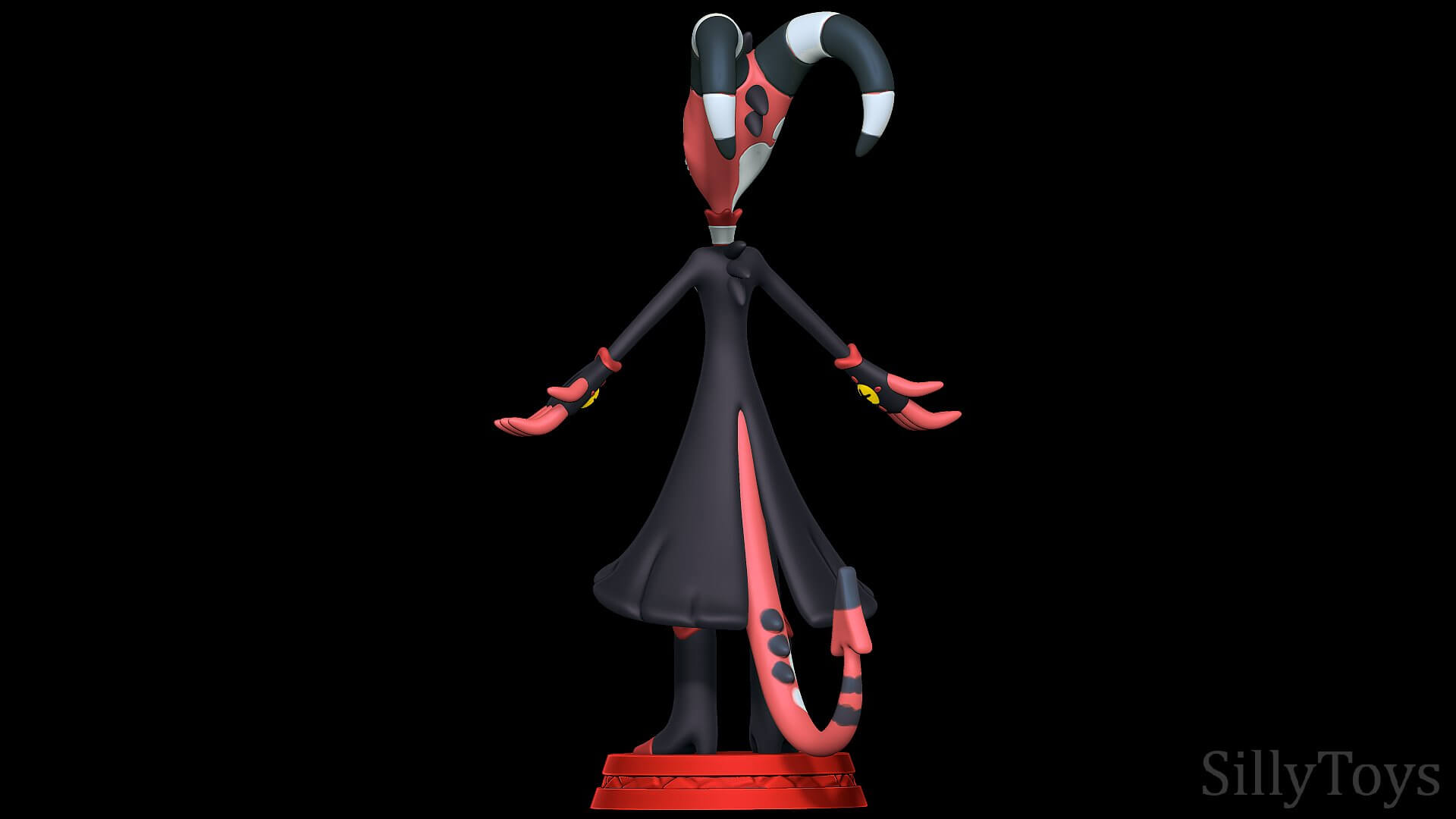 Blitzo - Helluva Boss 3D Model by SillyToys