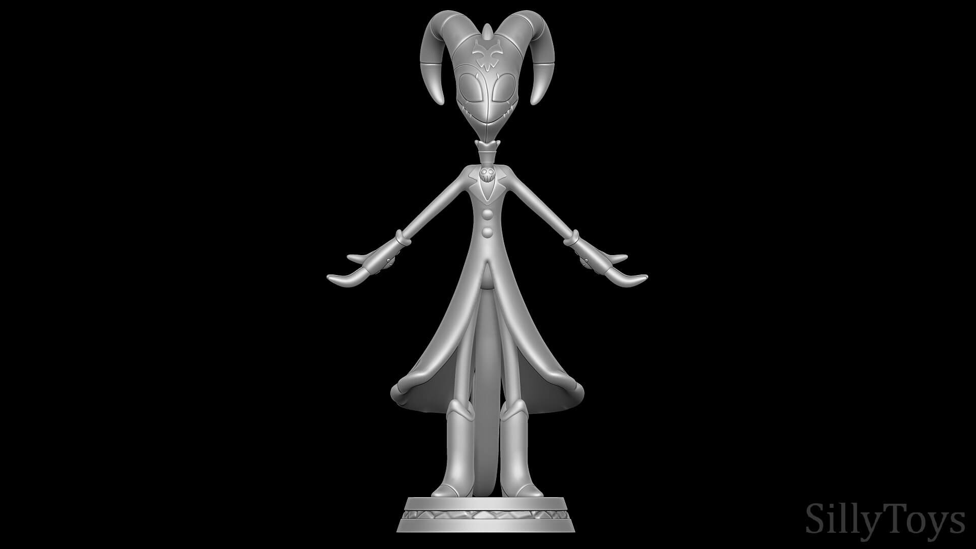 Blitzo - Helluva Boss 3D Model by SillyToys