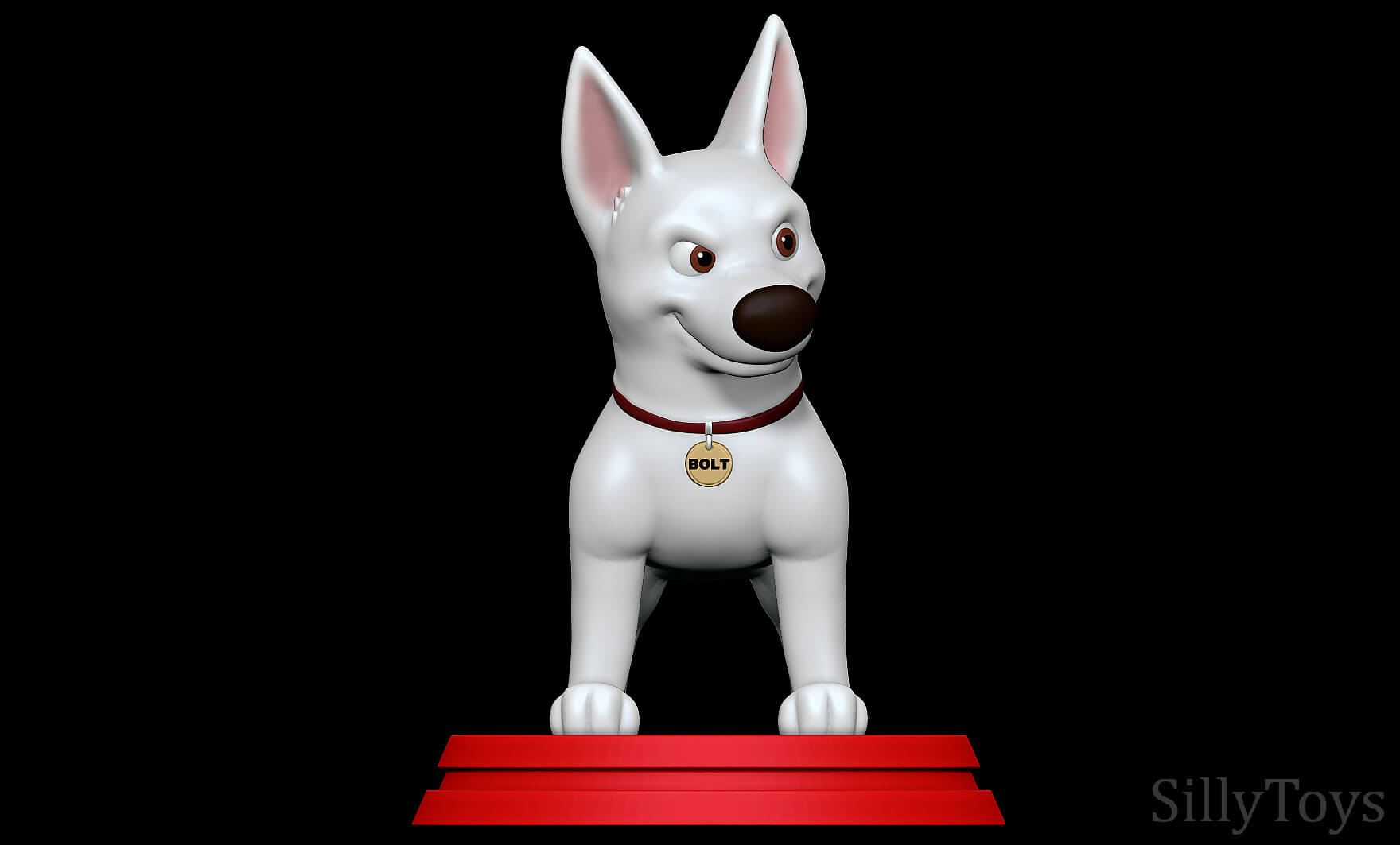 Bolt - Disney 3D Model by SillyToys