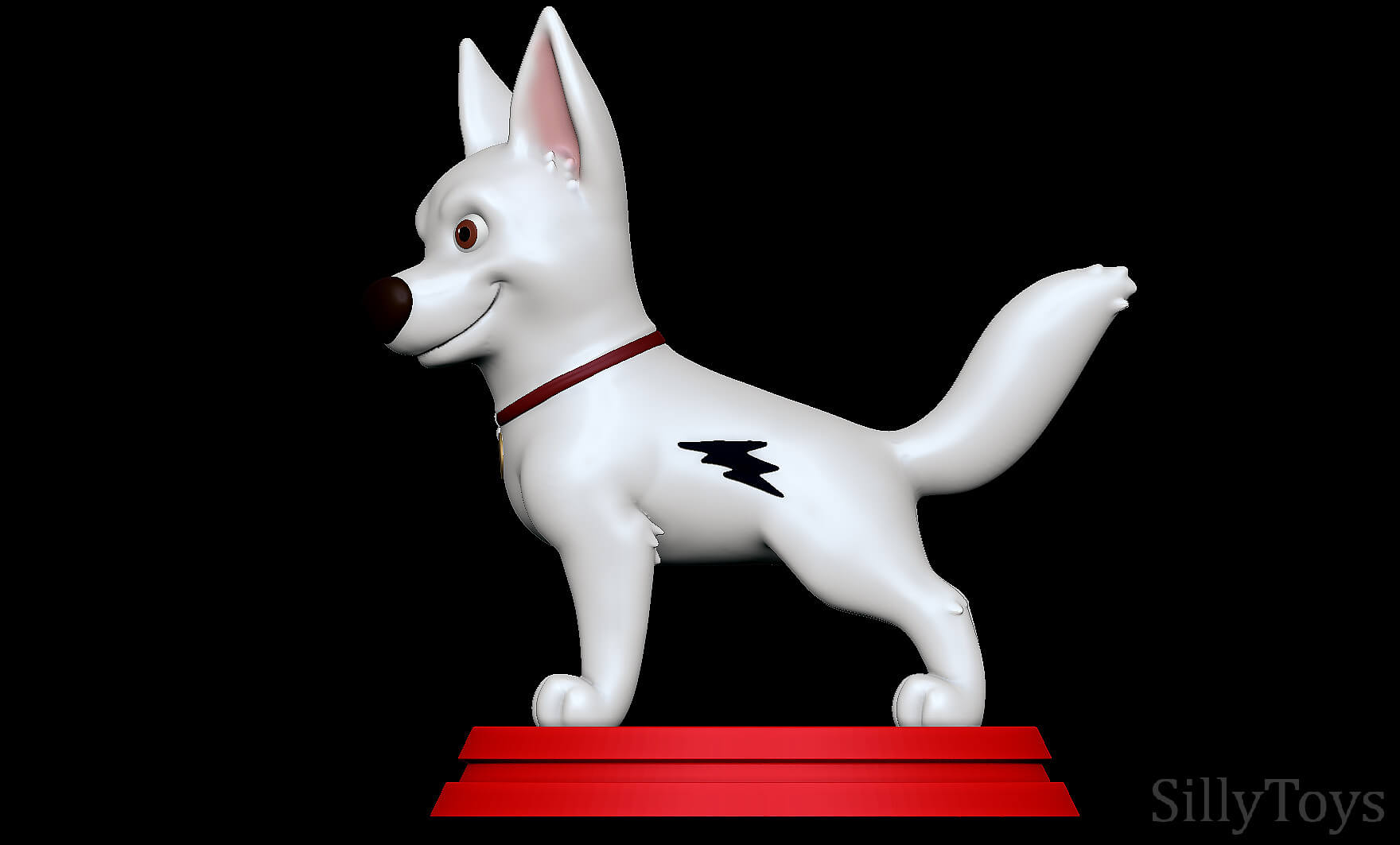 Bolt - Disney 3D Model by SillyToys