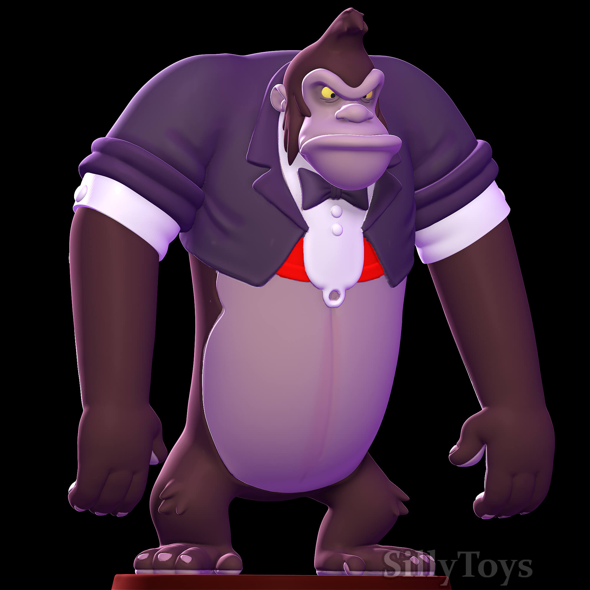Bongo The Gorilla - Who Framed Roger Rabbit 3D Model by SillyToys
