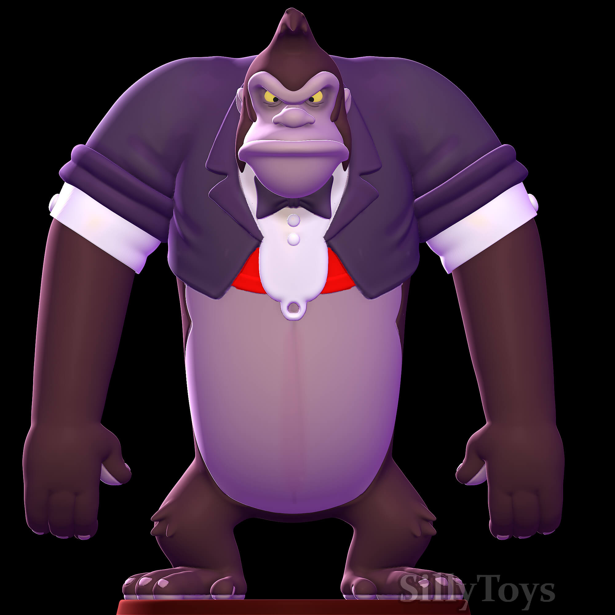 Bongo The Gorilla - Who Framed Roger Rabbit 3D Model by SillyToys
