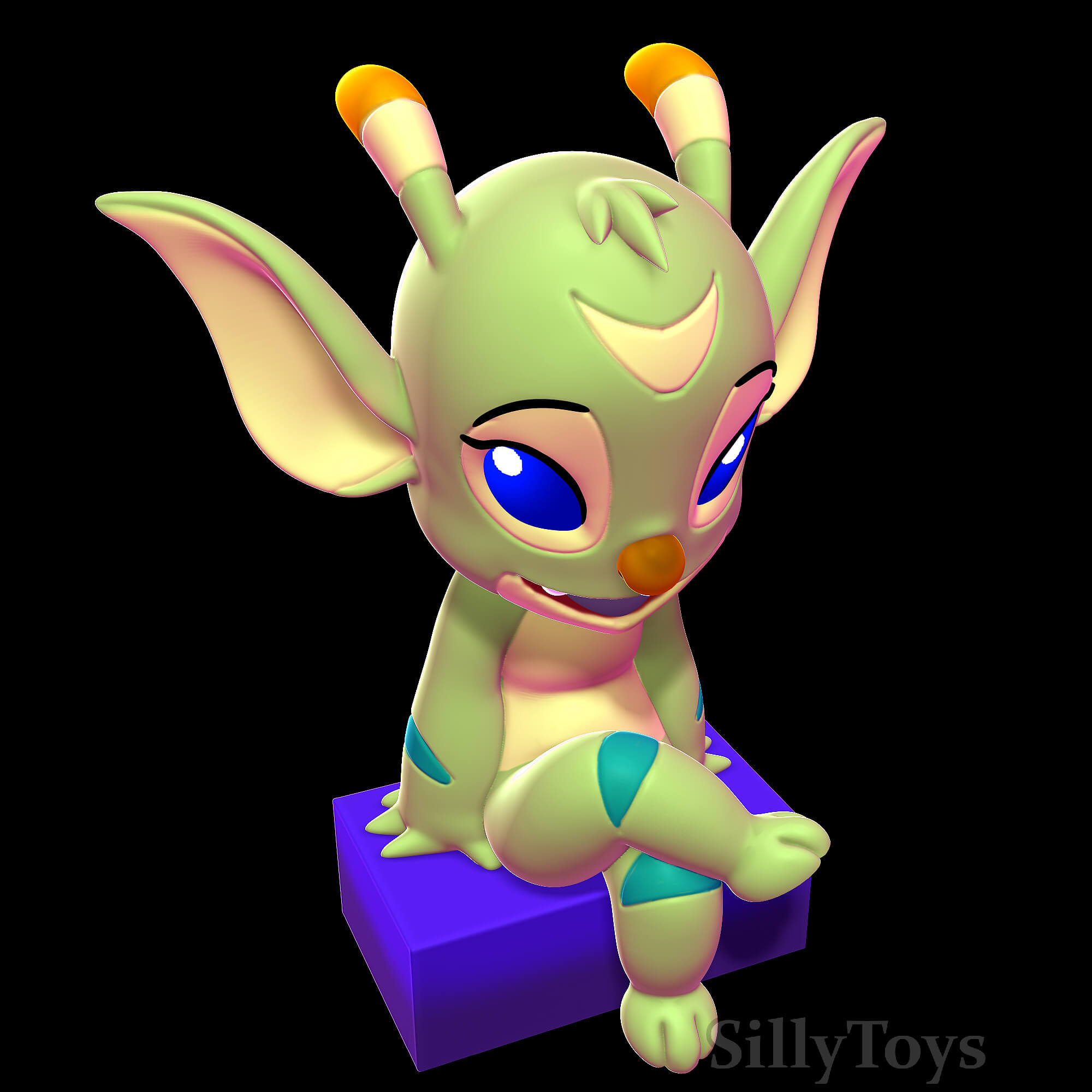 Bonnie - Lilo & Stitch 3D Model by SillyToys