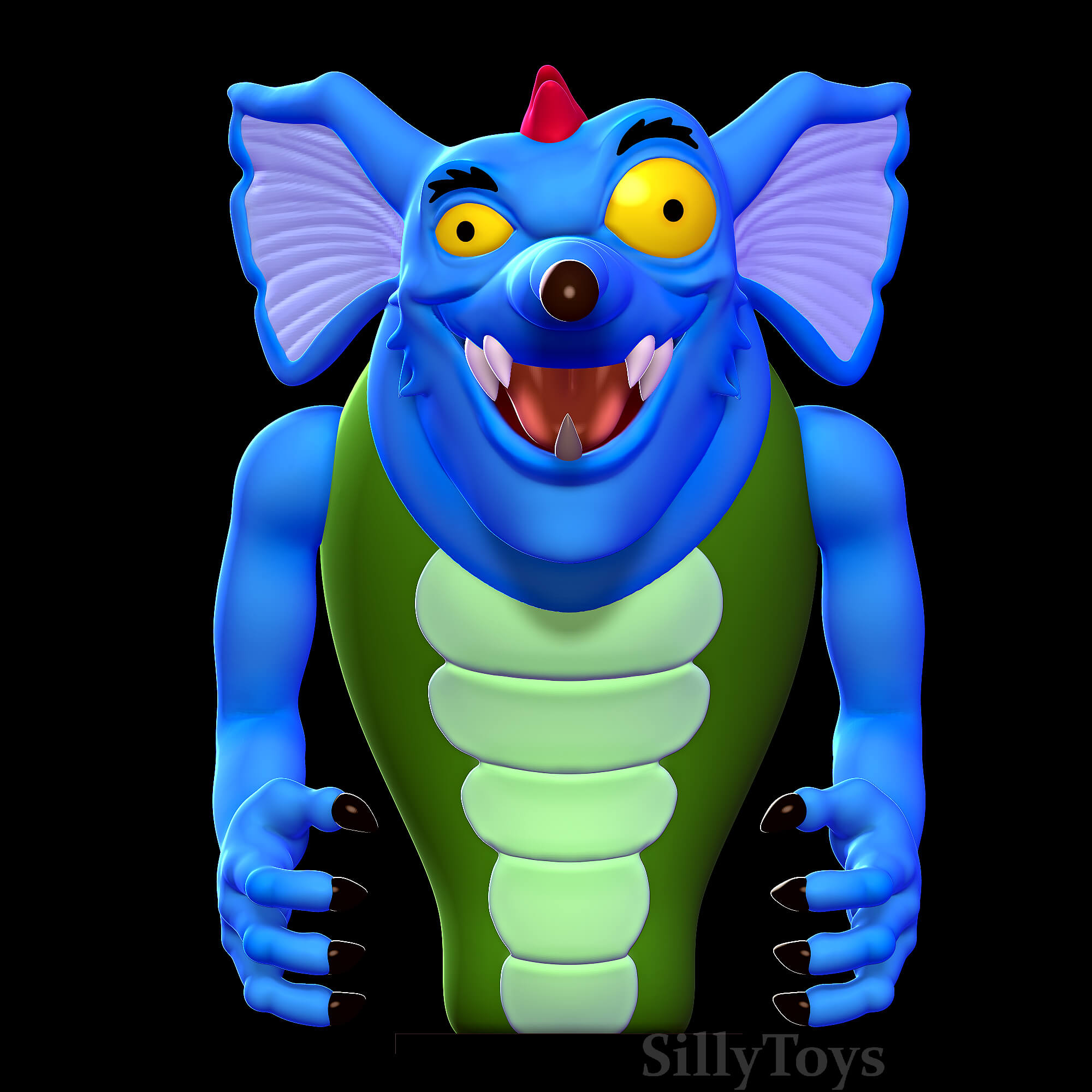 Brat-A-Rat - Filmation's Ghostbusters 3D Model by SillyToys