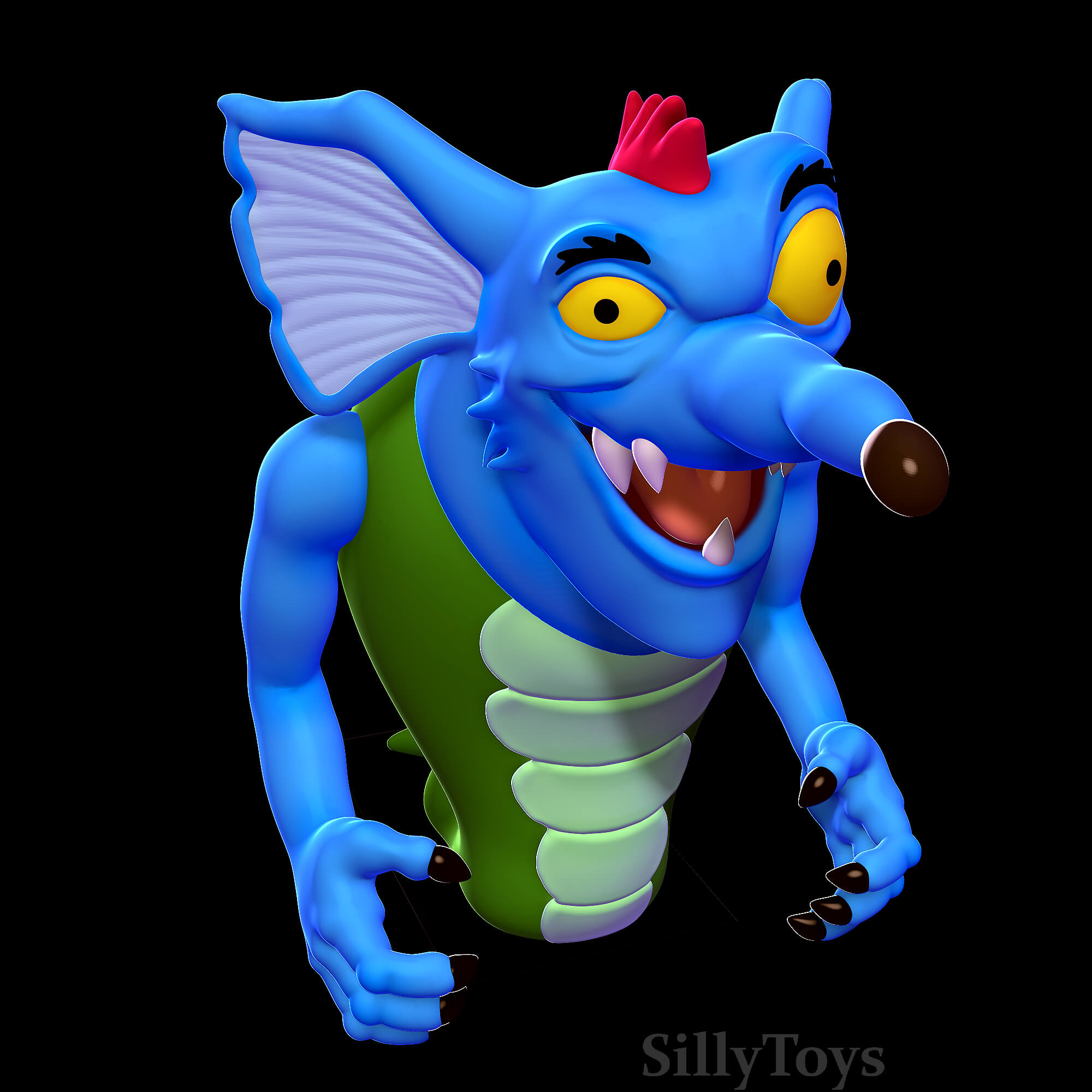 Brat-A-Rat - Filmation's Ghostbusters 3D Print Model by SillyToys