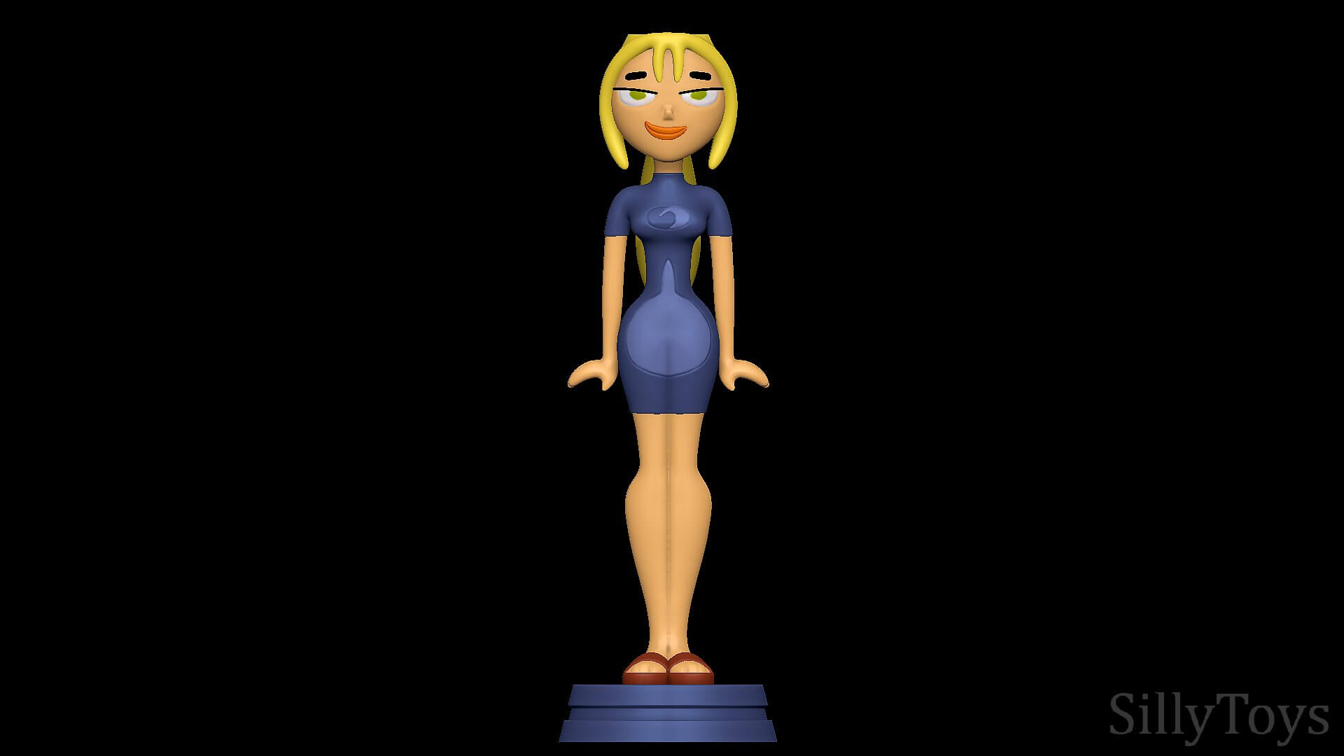 Bridgette Swimsuit - Total Drama 3D Model by SillyToys