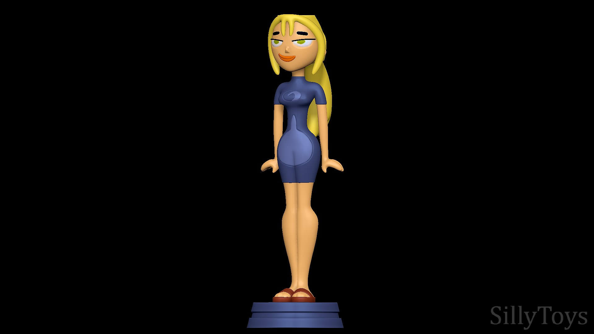 Bridgette Swimsuit - Total Drama 3D Model by SillyToys