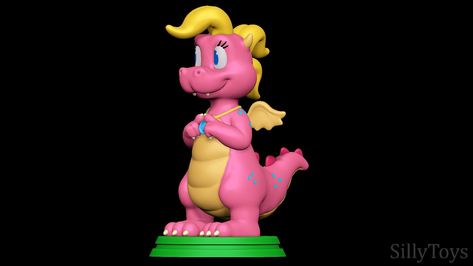 Cassie - Dragon Tales 3D Model by SillyToys