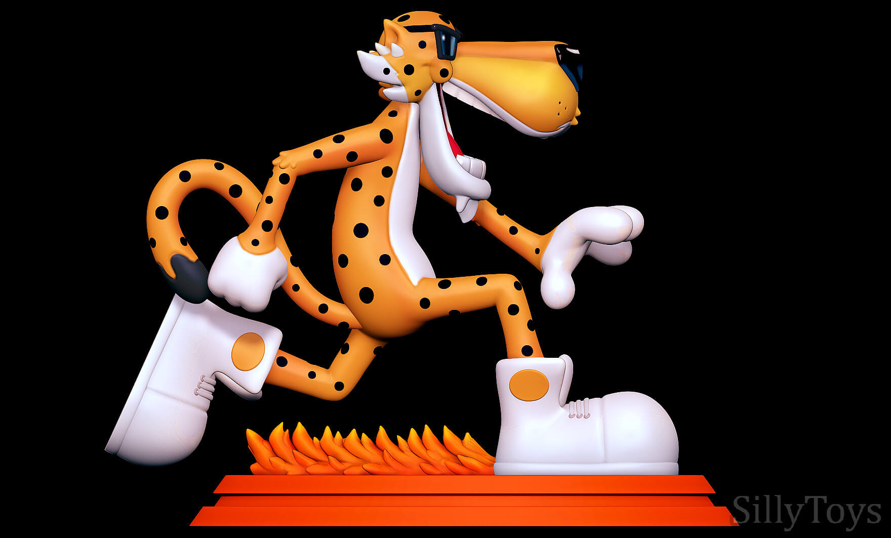 Chester Cheetah - Cheetos 3D Model by SillyToys