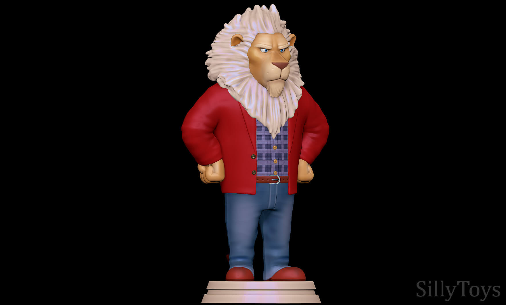 Clay Calloway - Sing 2 3D Model by SillyToys