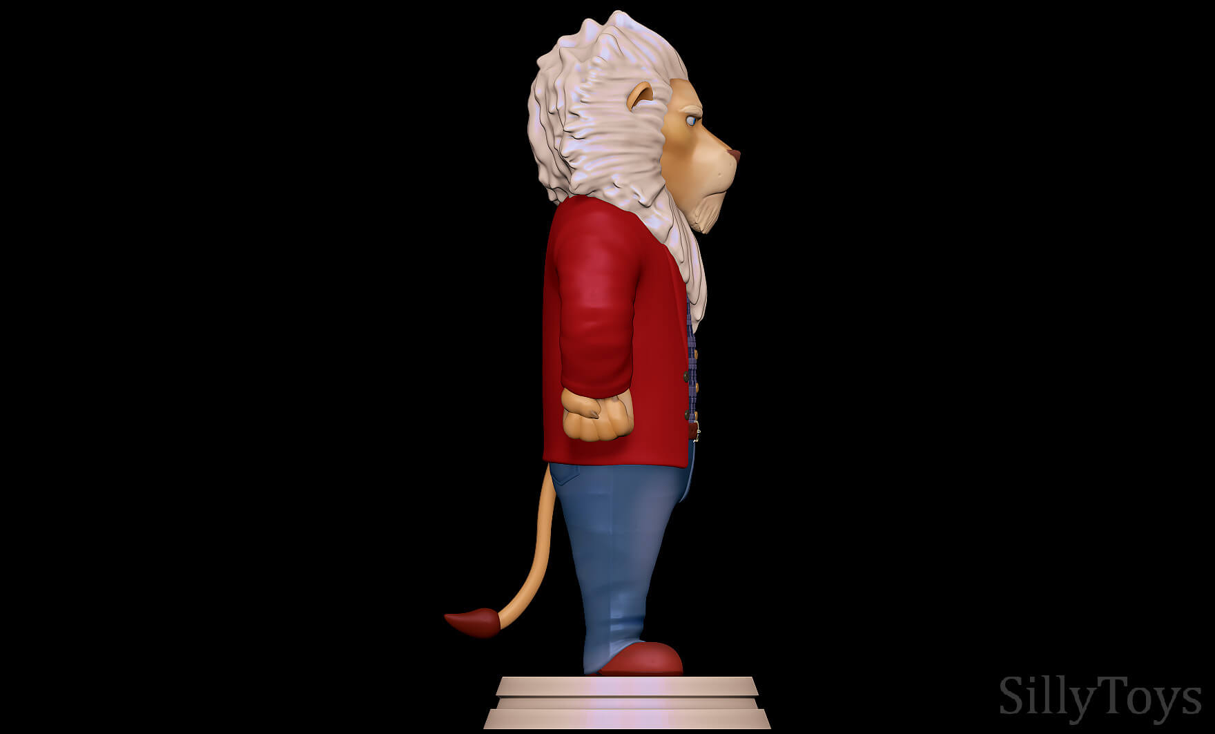 Clay Calloway - Sing 2 3D Model by SillyToys