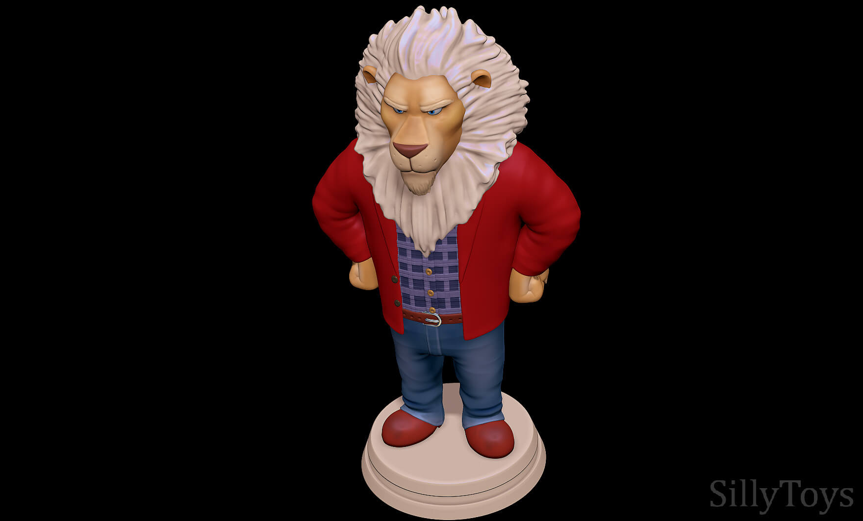 Clay Calloway - Sing 2 3D Model by SillyToys