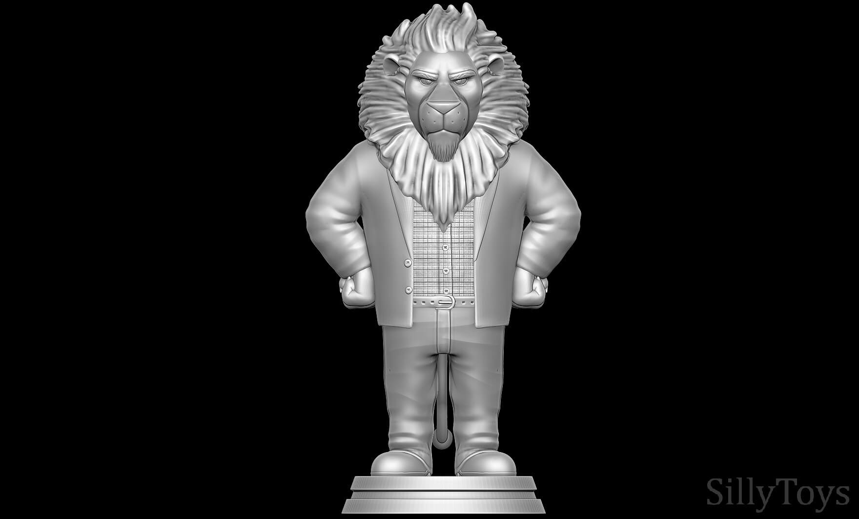 Clay Calloway - Sing 2 3D Model by SillyToys