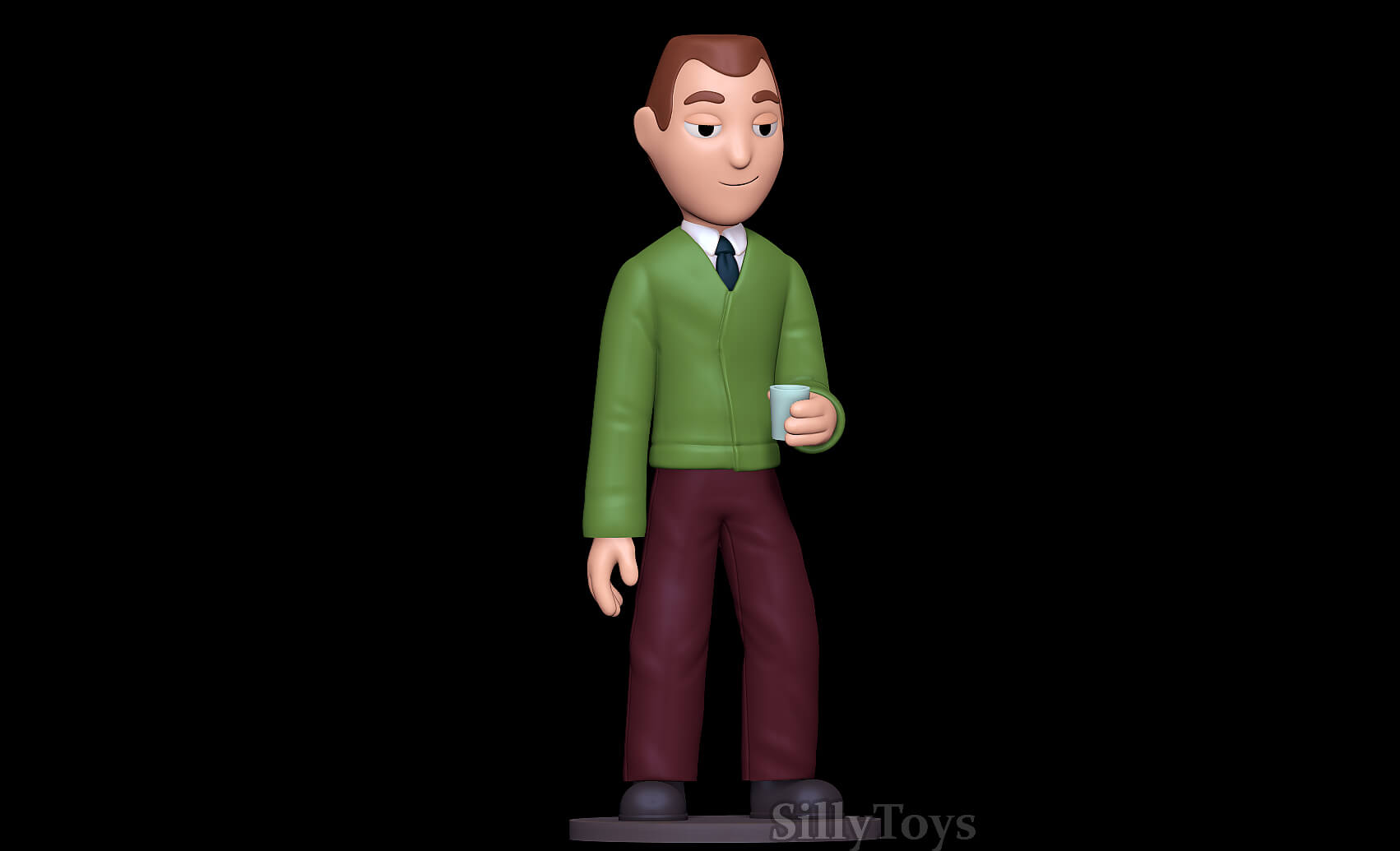 Clay Puppington - Moral Orel 3D Print Model by SillyToys