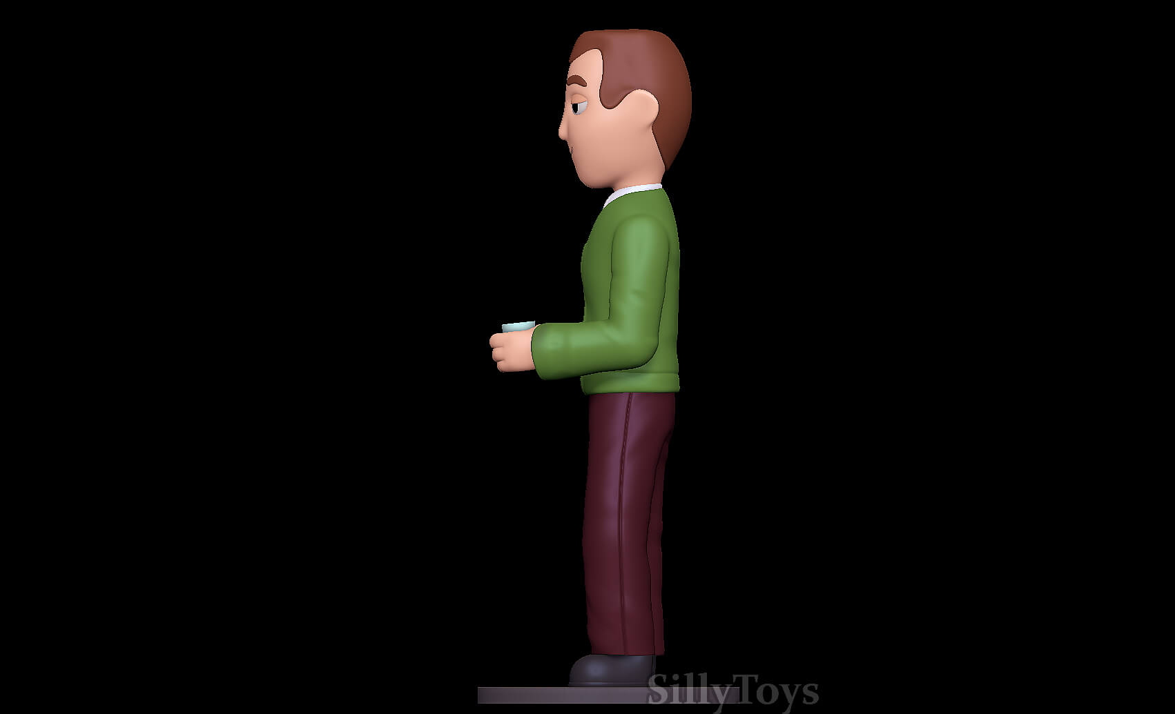 Clay Puppington - Moral Orel 3D Print Model by SillyToys