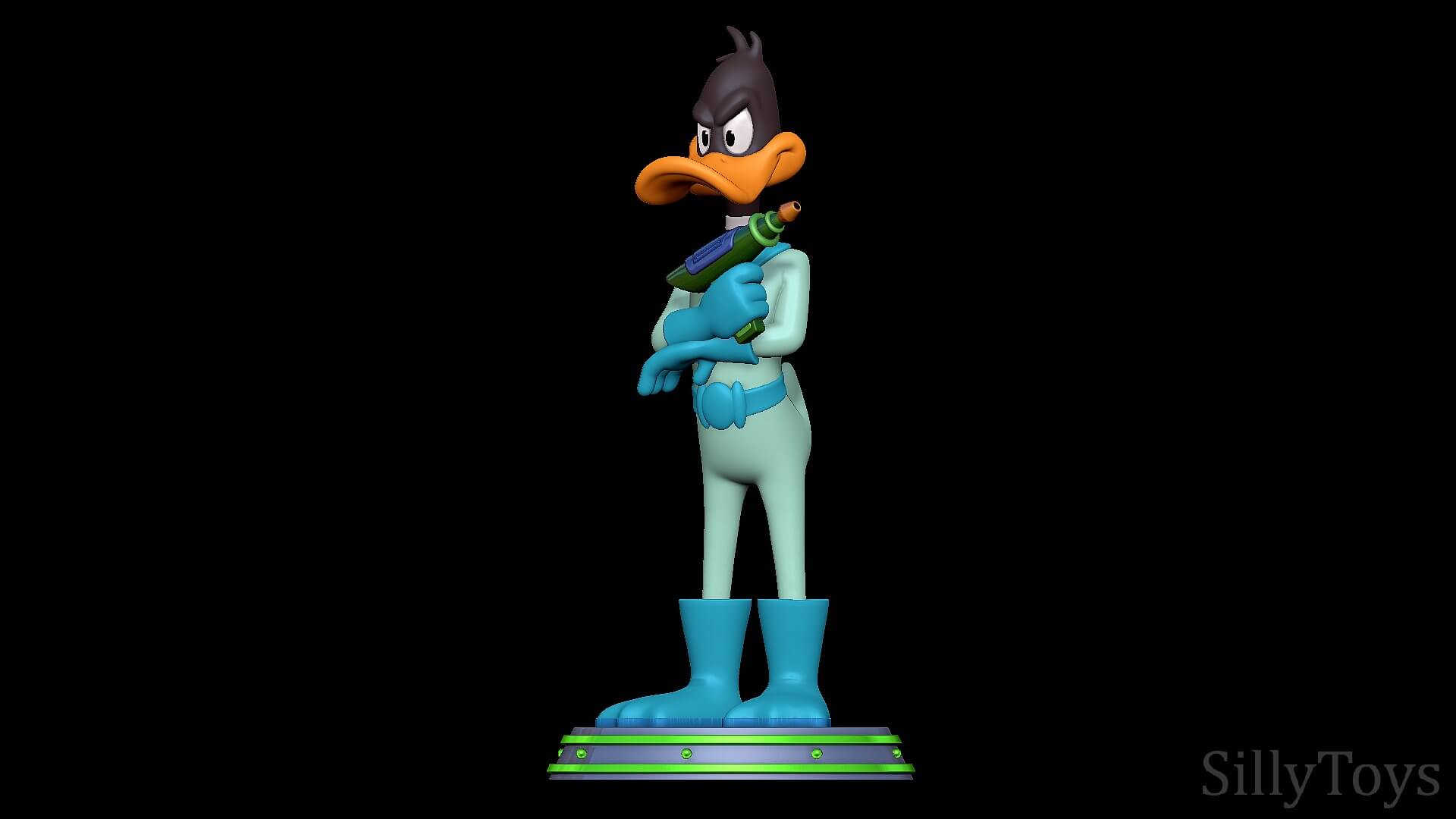 Daffy Duck - Duck Dodgers 3D Model by SillyToys