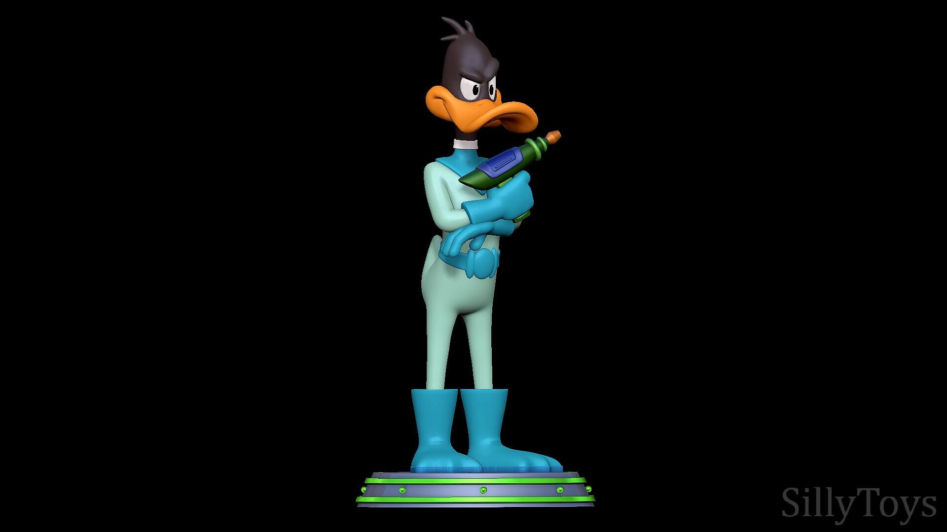 Daffy Duck - Duck Dodgers 3D Model by SillyToys