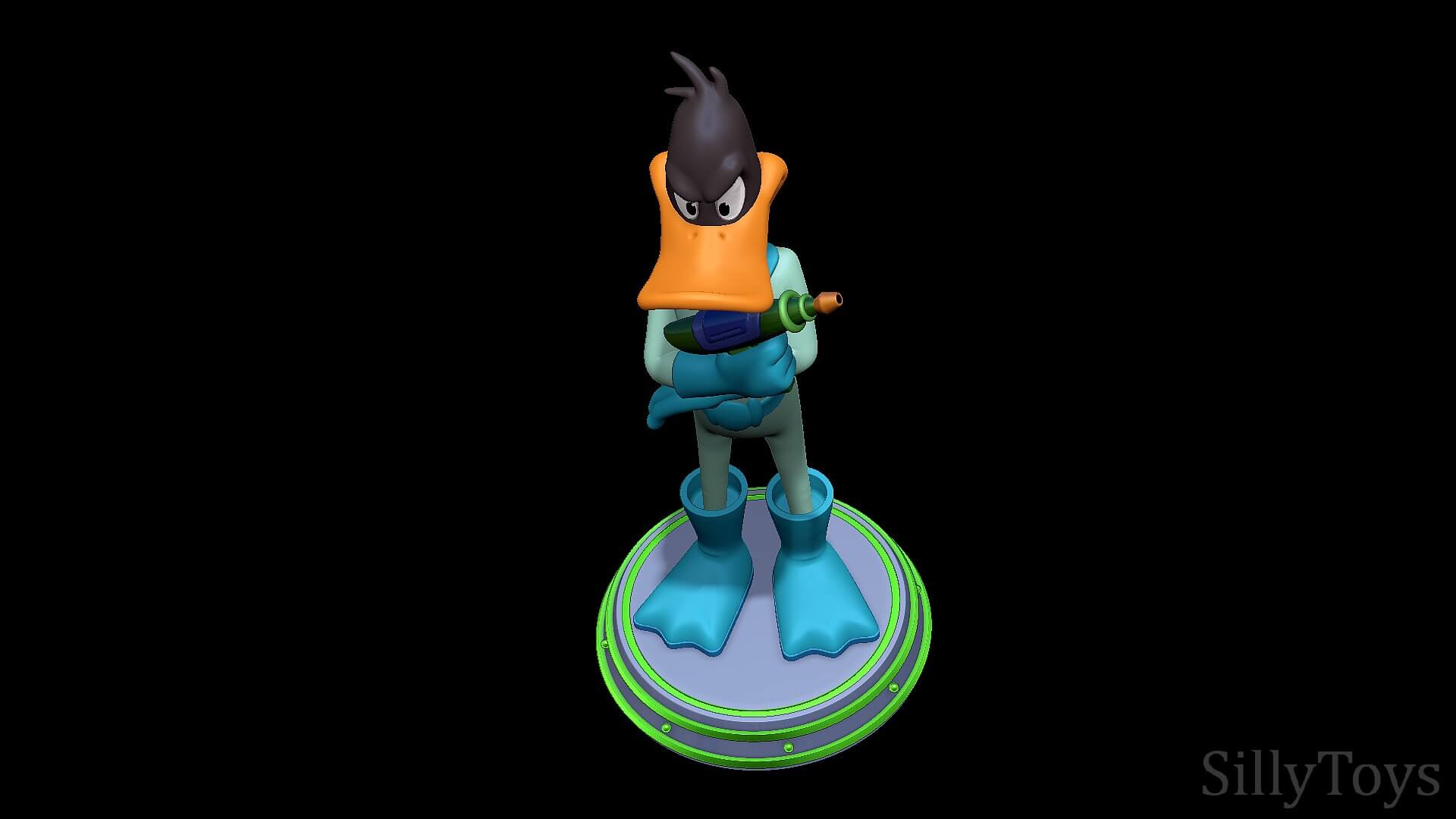 Daffy Duck - Duck Dodgers 3D Model by SillyToys