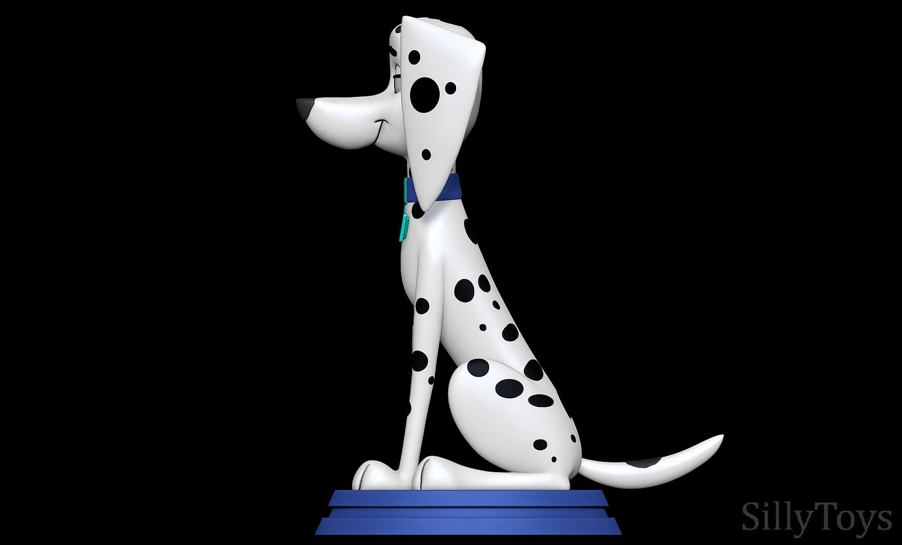 Delilah 101 Dalmatian Street 3d Print Model By Sillytoys 6669