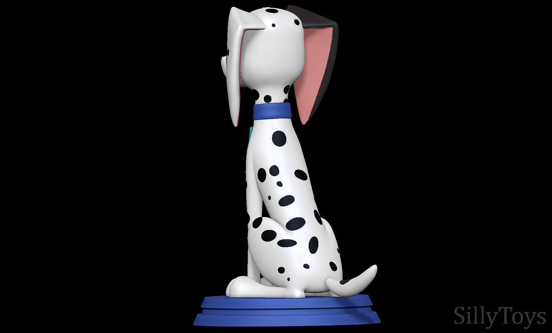 Delilah 101 Dalmatian Street 3d Print Model By Sillytoys 
