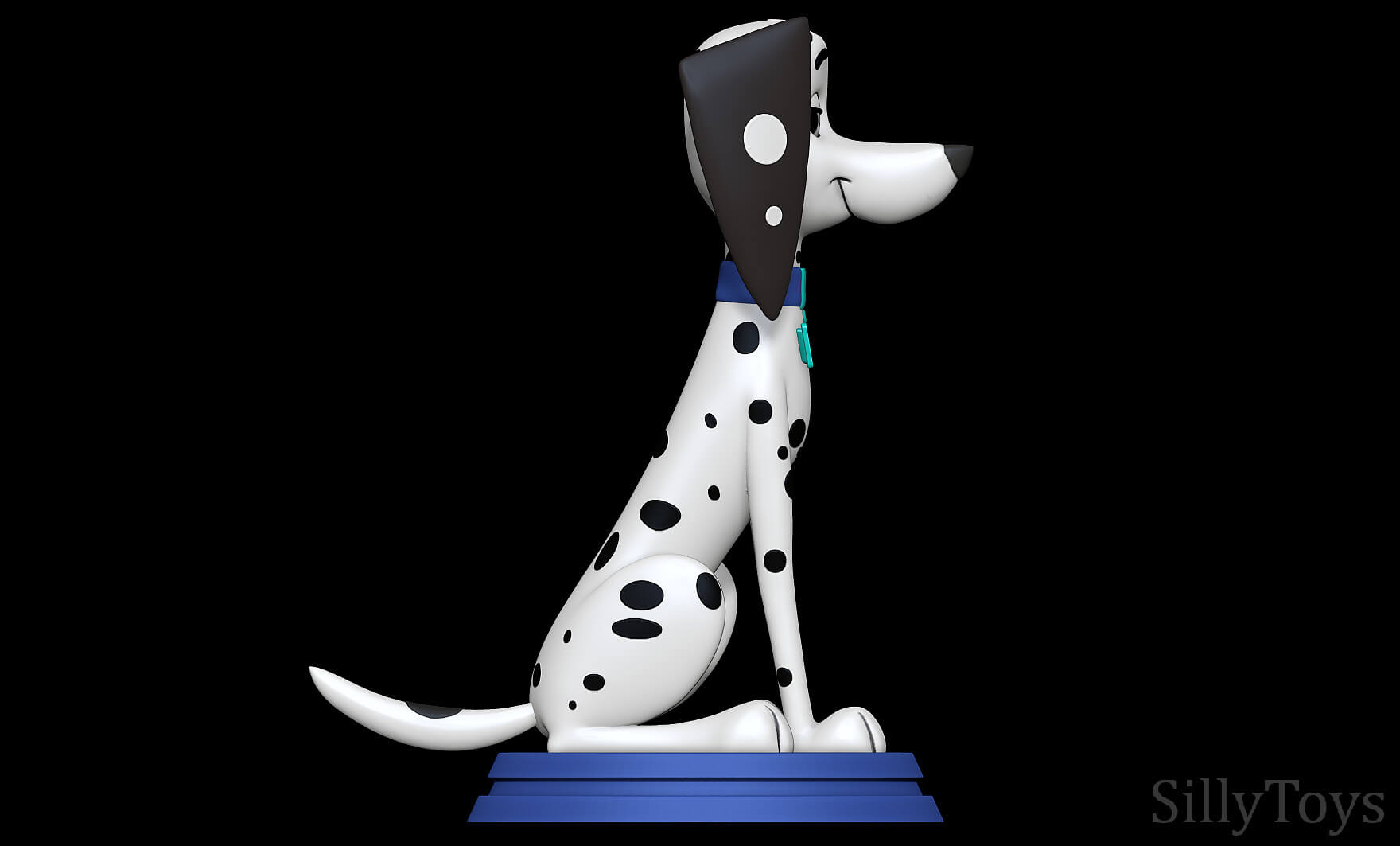 Delilah - 101 Dalmatian Street 3D Print Model by SillyToys