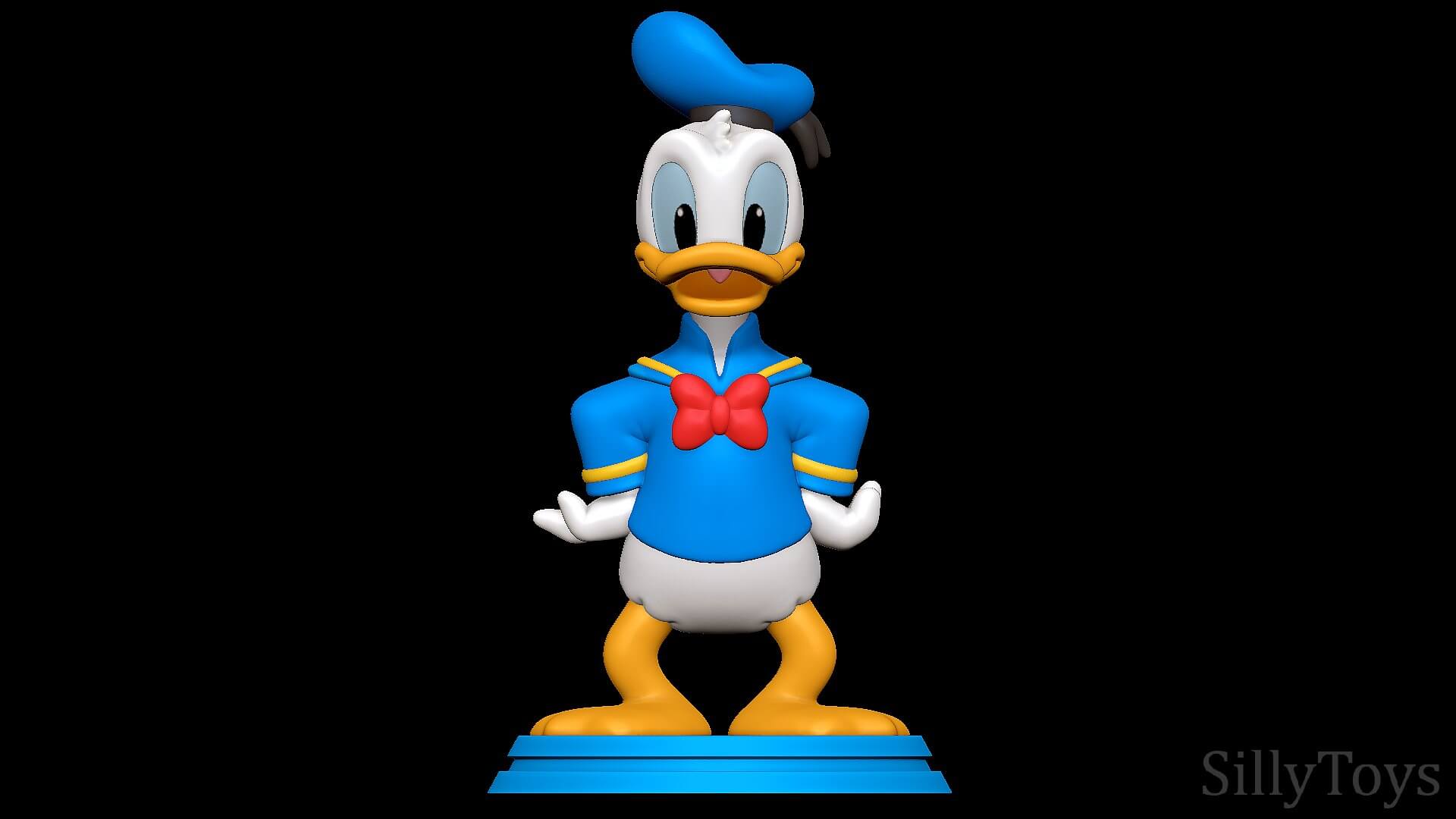 Donald Duck - 3D Model by SillyToys
