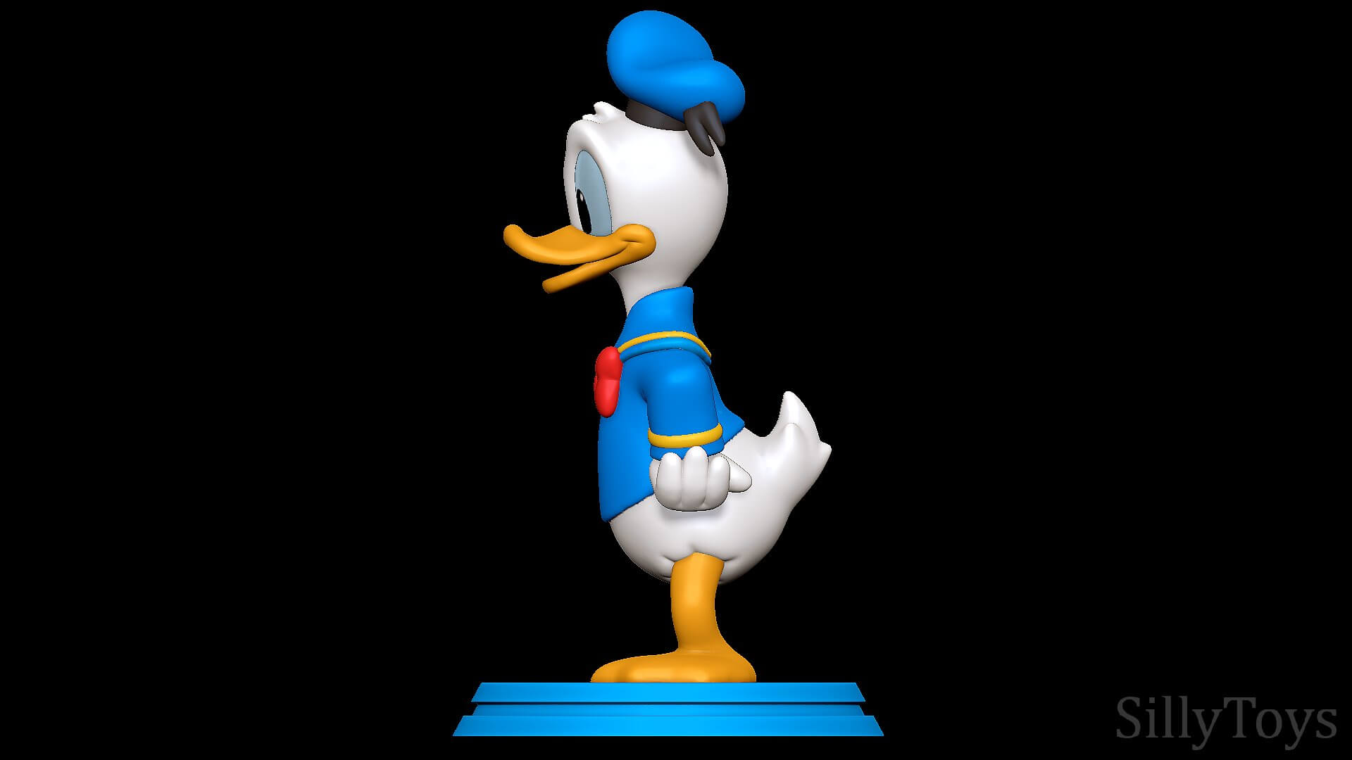 Donald Duck - 3D Model by SillyToys