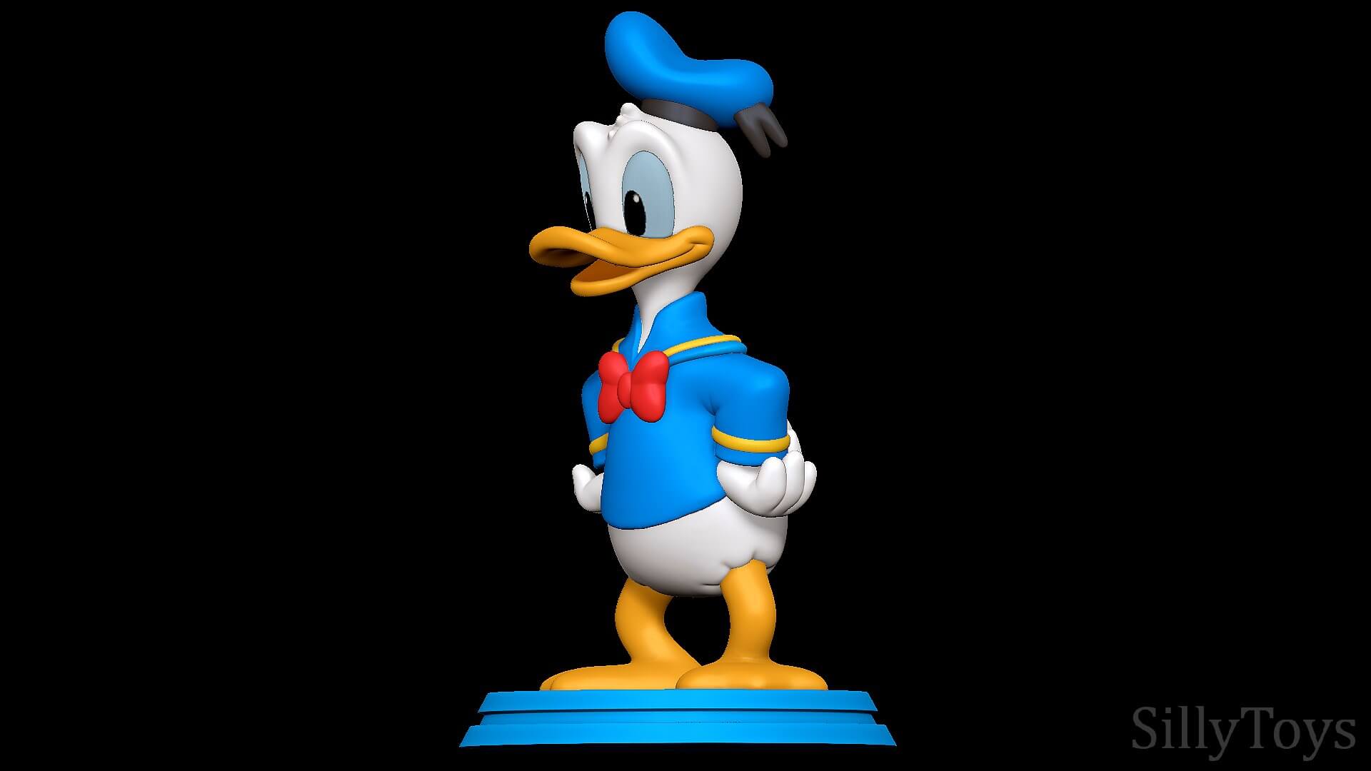 Donald Duck - 3D Model by SillyToys