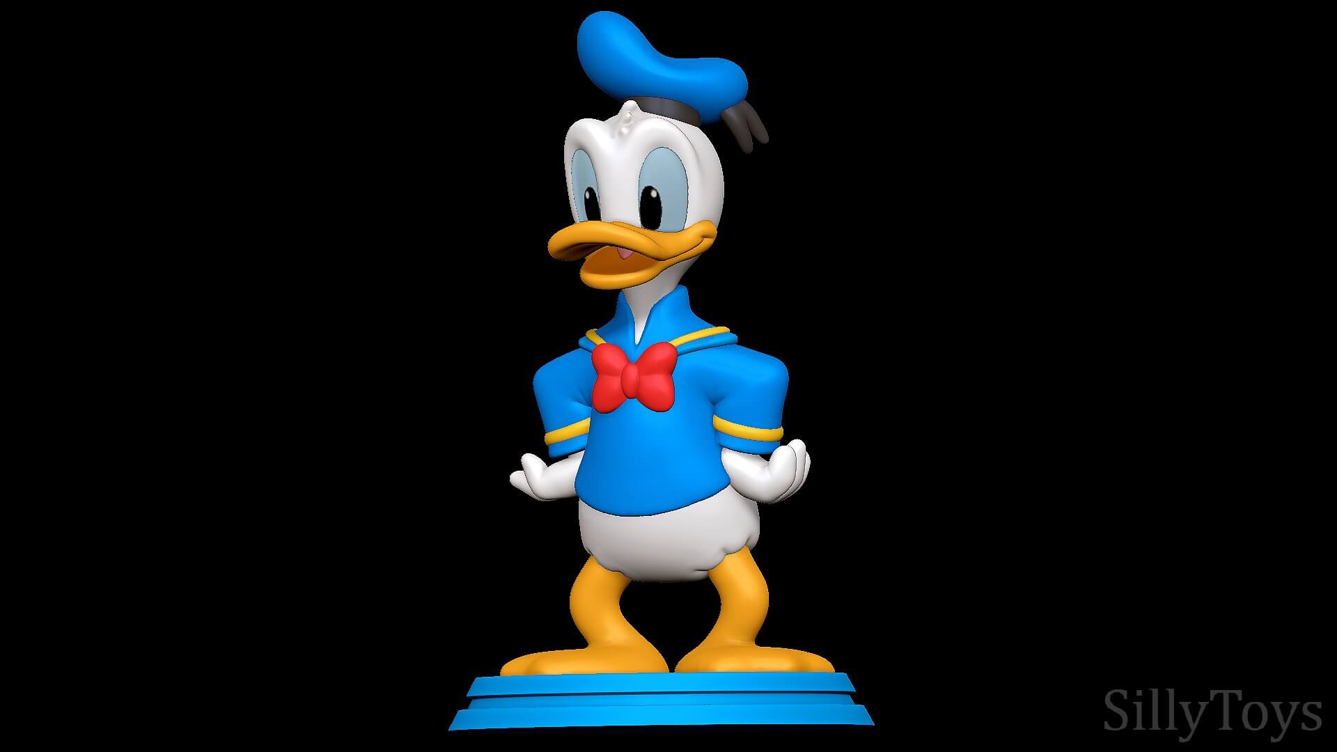 Donald Duck - 3D Model by SillyToys