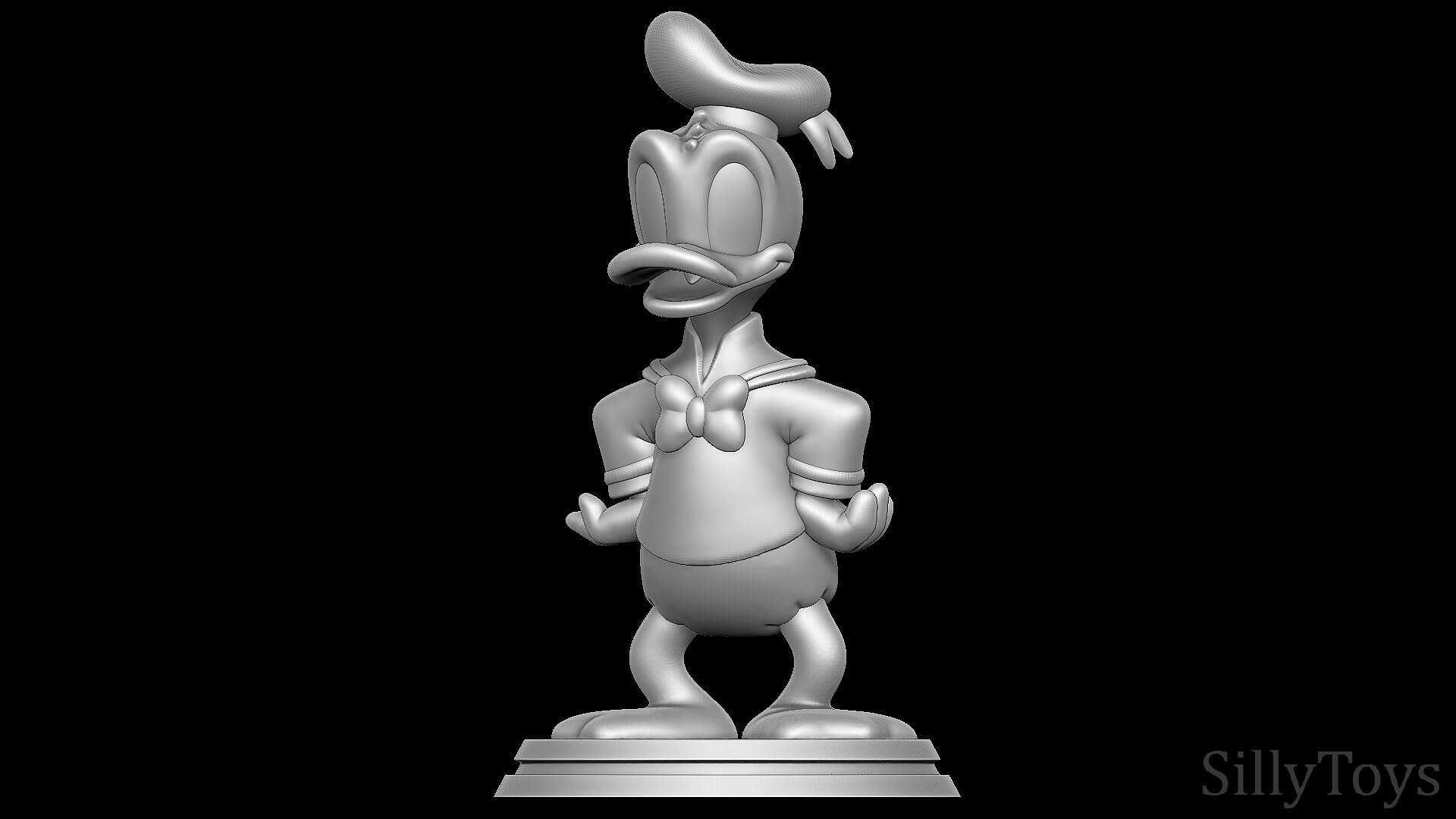 Donald Duck - 3D Model by SillyToys