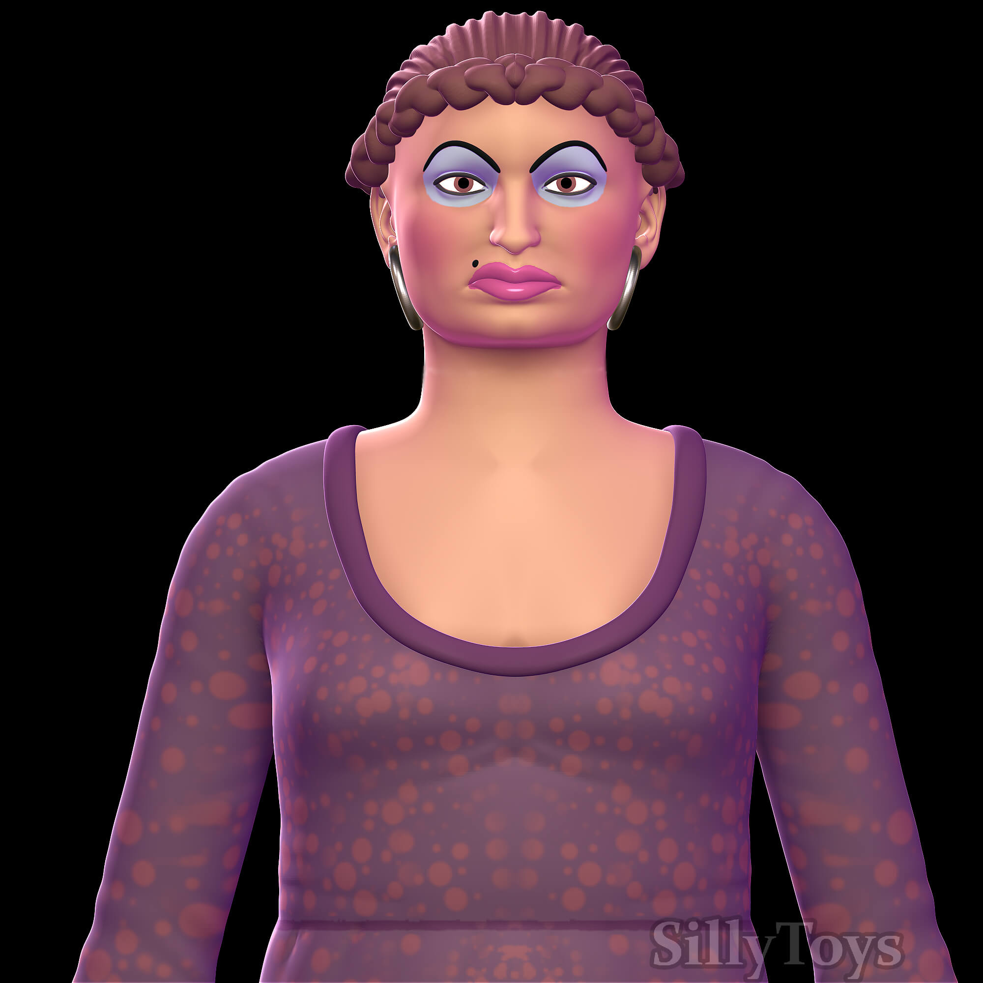 Doris The Ugly Stepsister - Shrek 3D Model by SillyToys