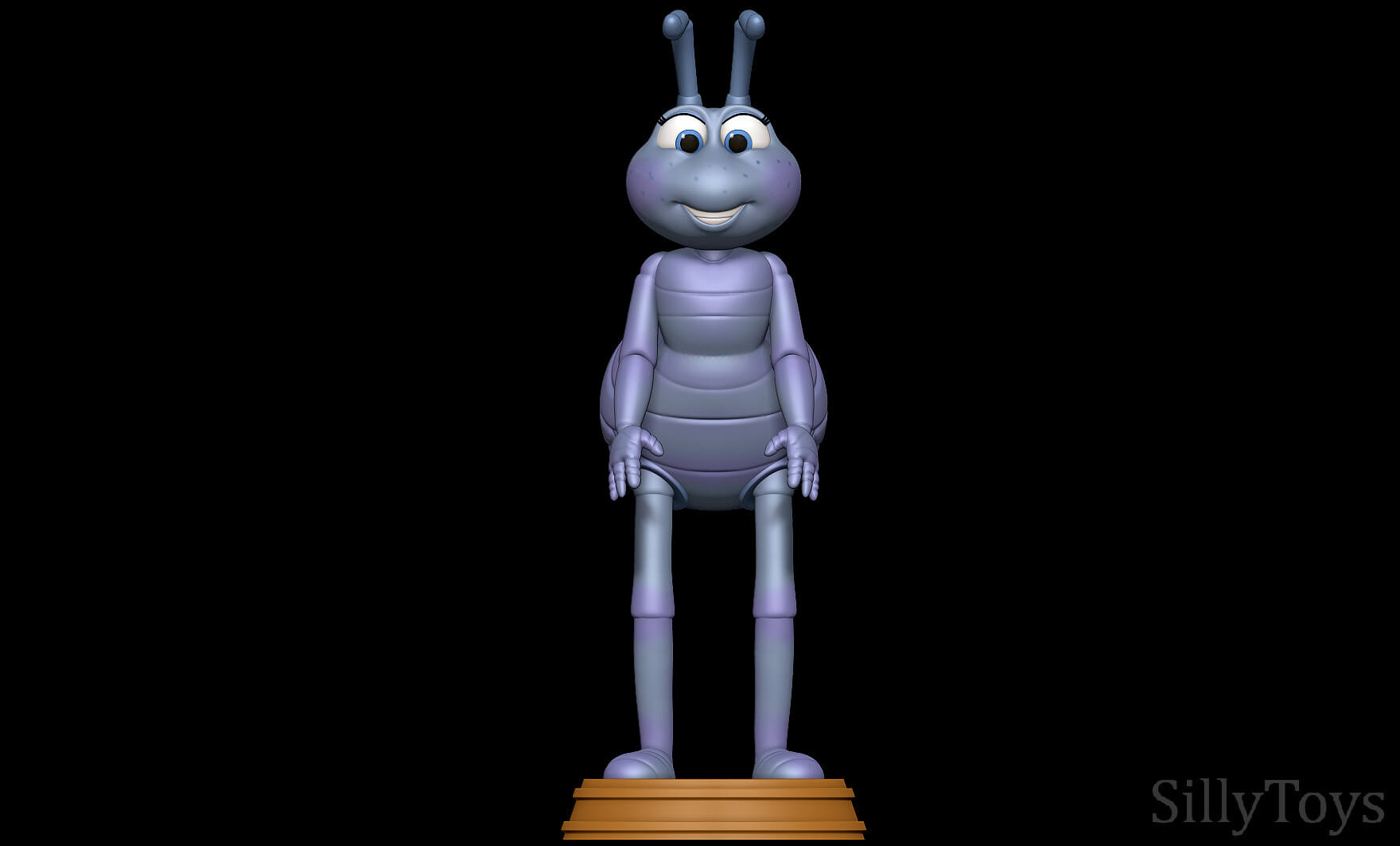 Dra. Flora - a Bug's Life 3D Model by SillyToys