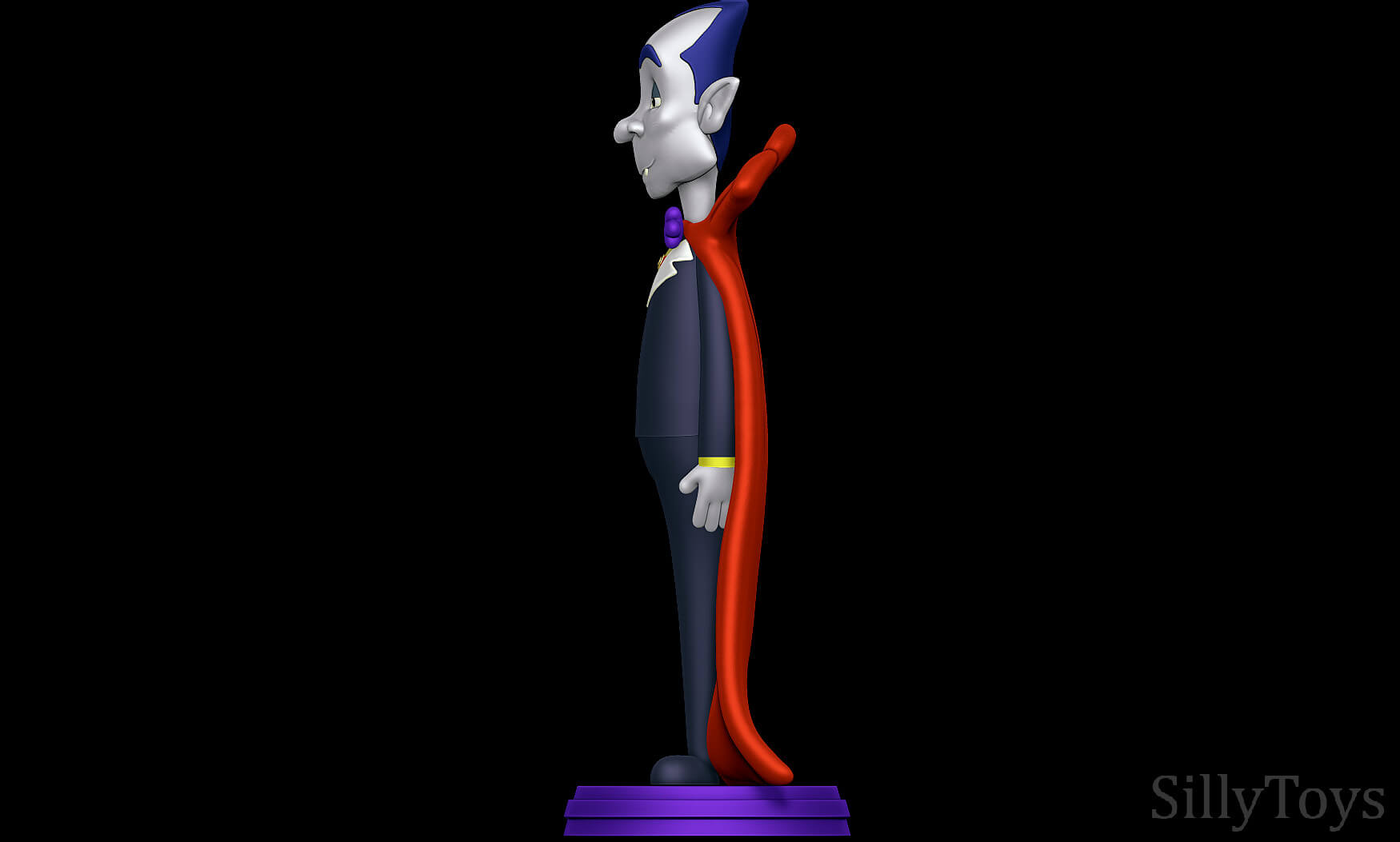 Drac - Monster Mash 3D Print Model by SillyToys