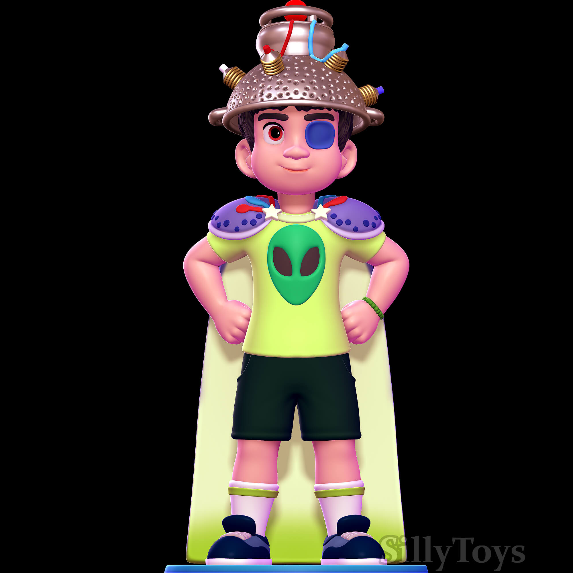 Elio - Disney 3D Model by SillyToys