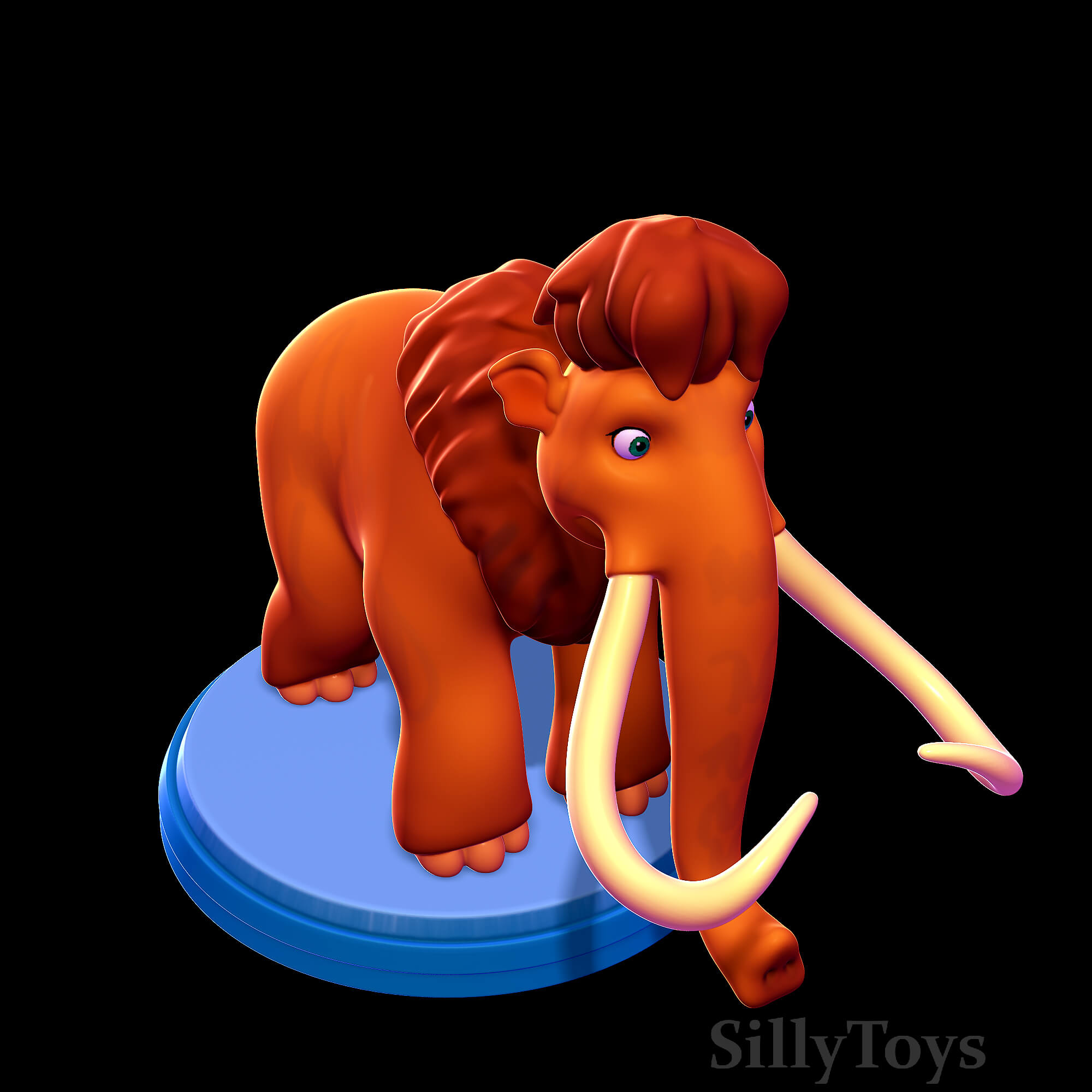 Ellie - Ice Age 3D Model by SillyToys