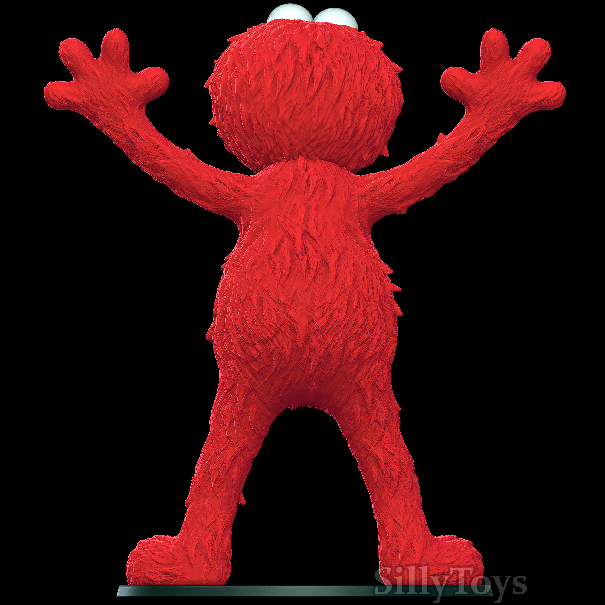Elmo - Sesame Street 3D Model by SillyToys