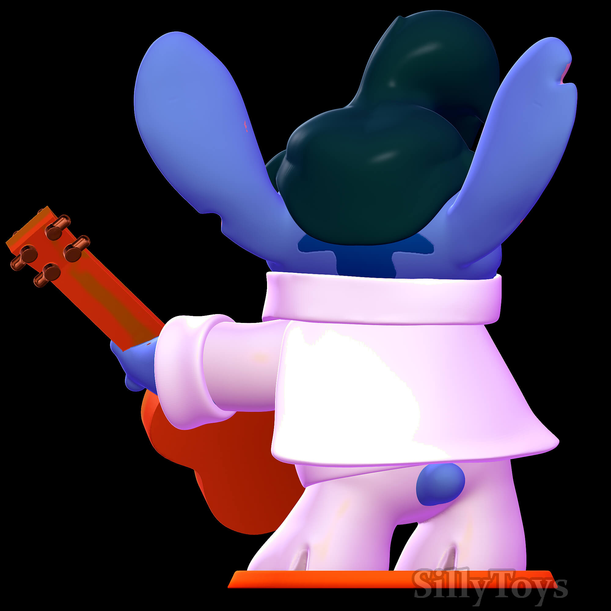 Elvis Stitch - Lilo and Stitch 3D Model by SillyToys