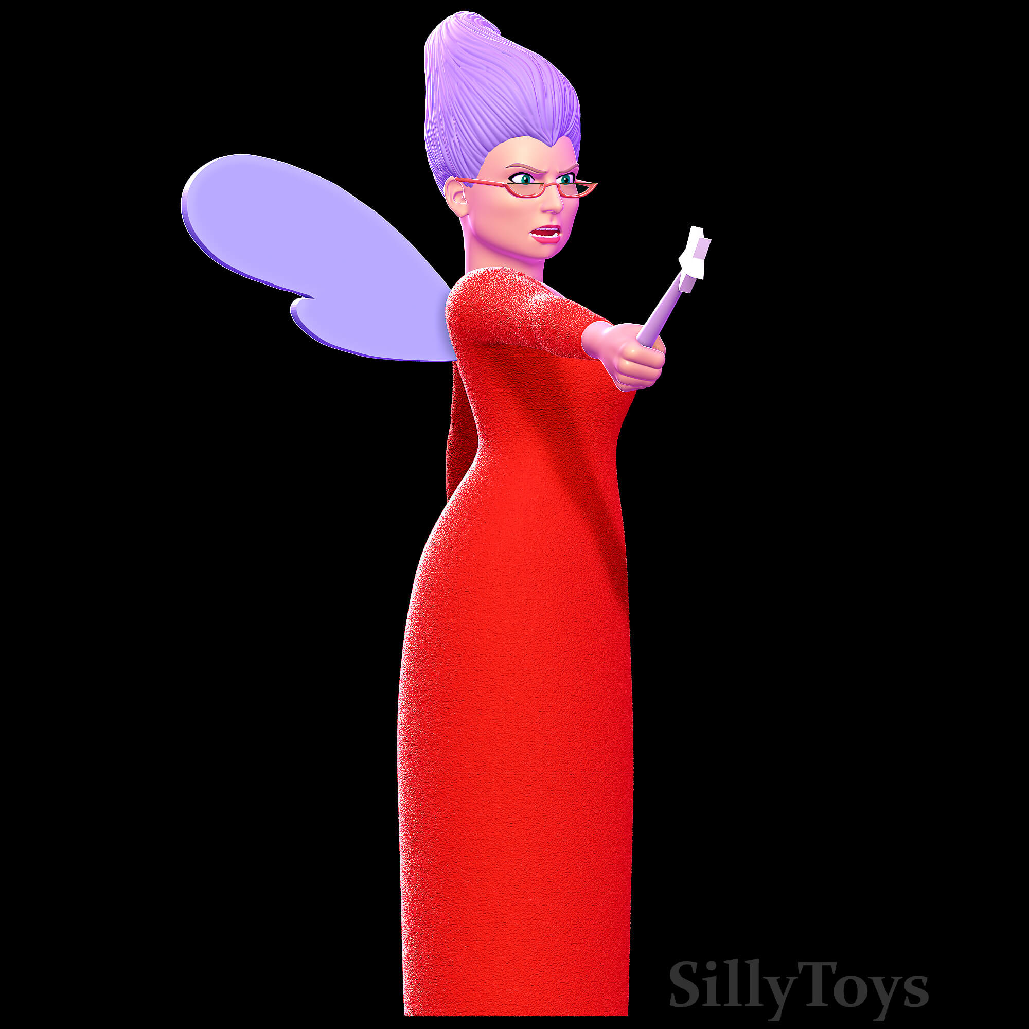 Fairy Godmother - Shrek 3D Print Model by SillyToys
