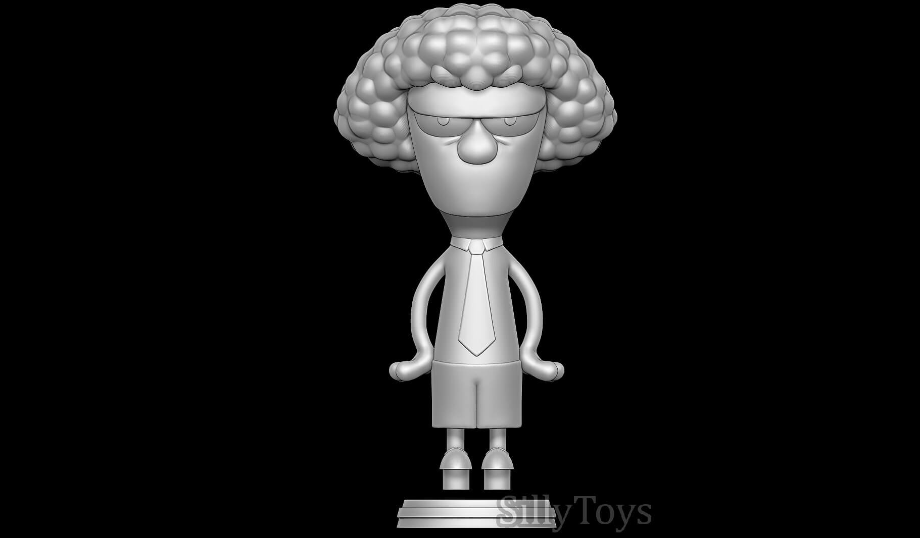 Fentom Mulley - Home Movies 3D Model by SillyToys