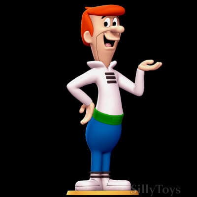 George Jetson – The Jetsons - 3D Model by SillyToys