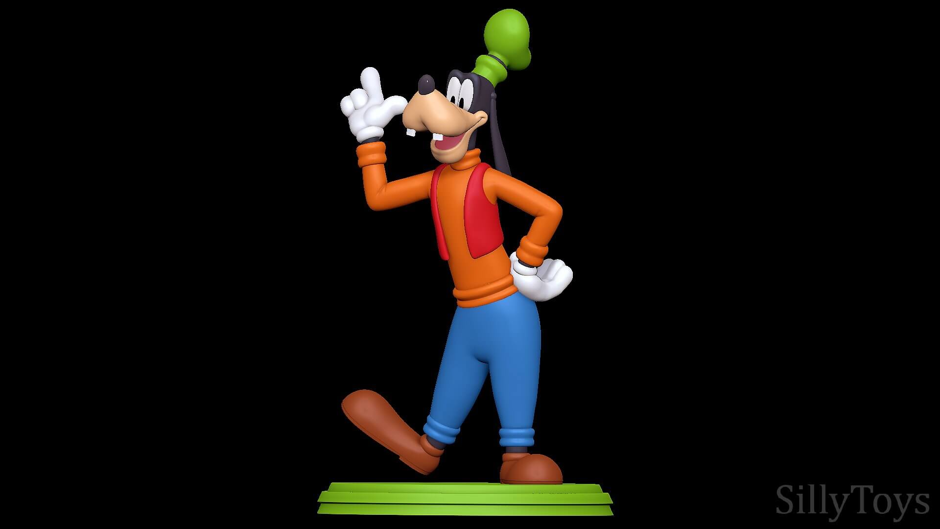 Goofy - 3D Model by SillyToys
