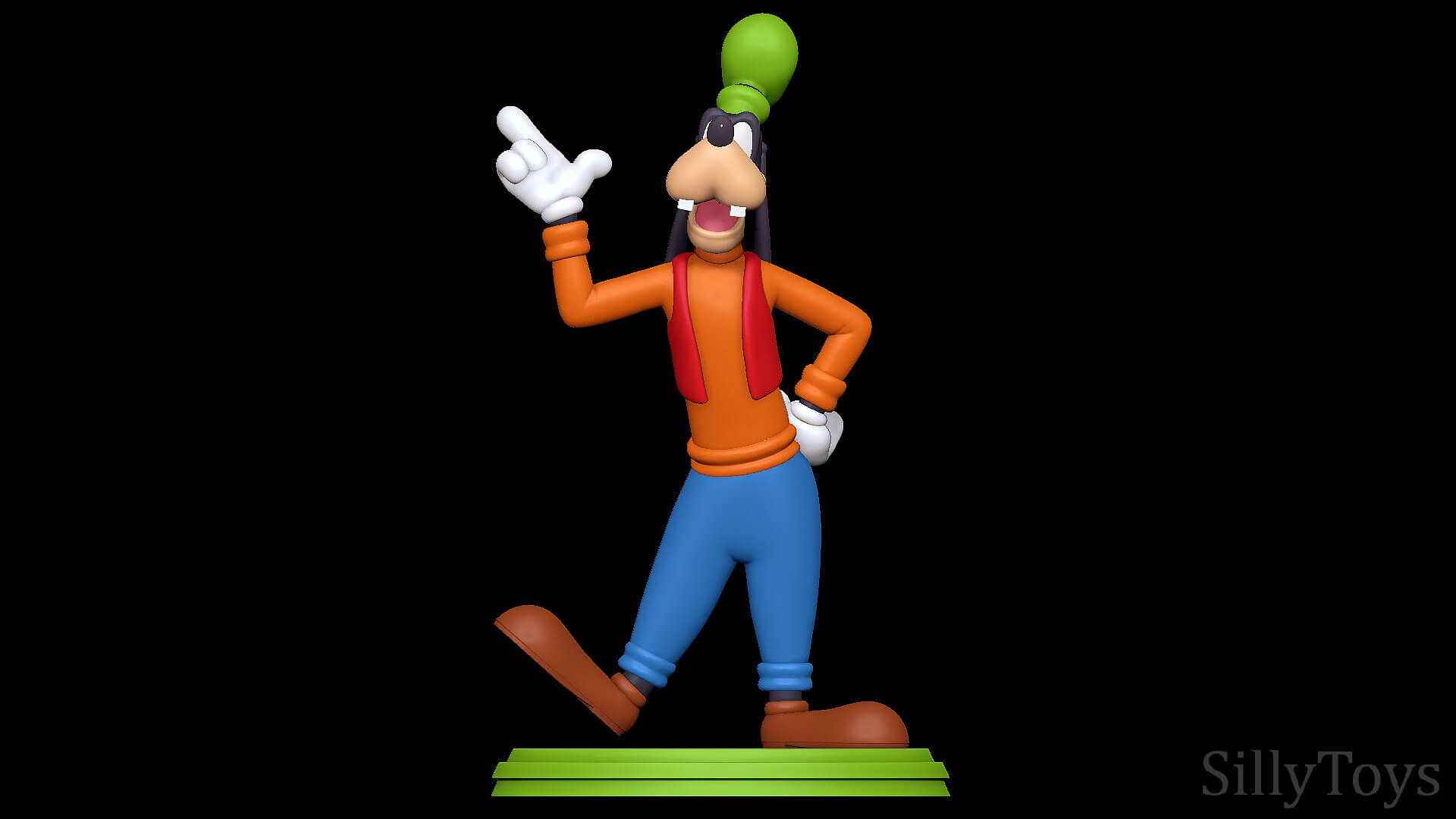 Goofy - 3D Model by SillyToys