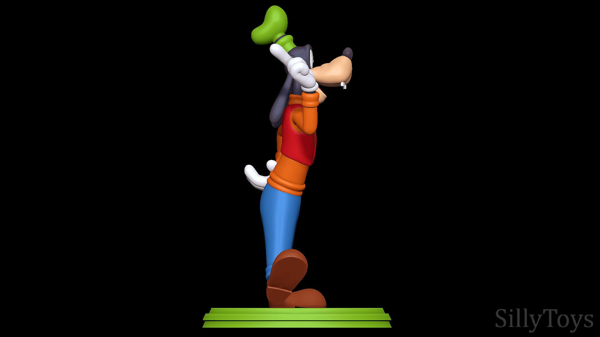 Goofy - 3D Model by SillyToys